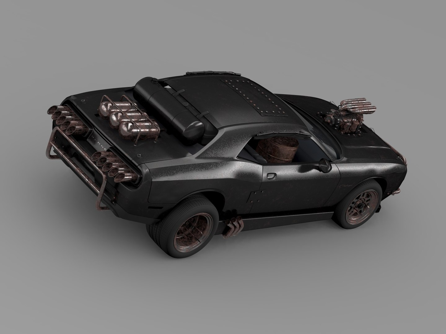 Lightwave Mad Fight Interceptor Dodge Challenger