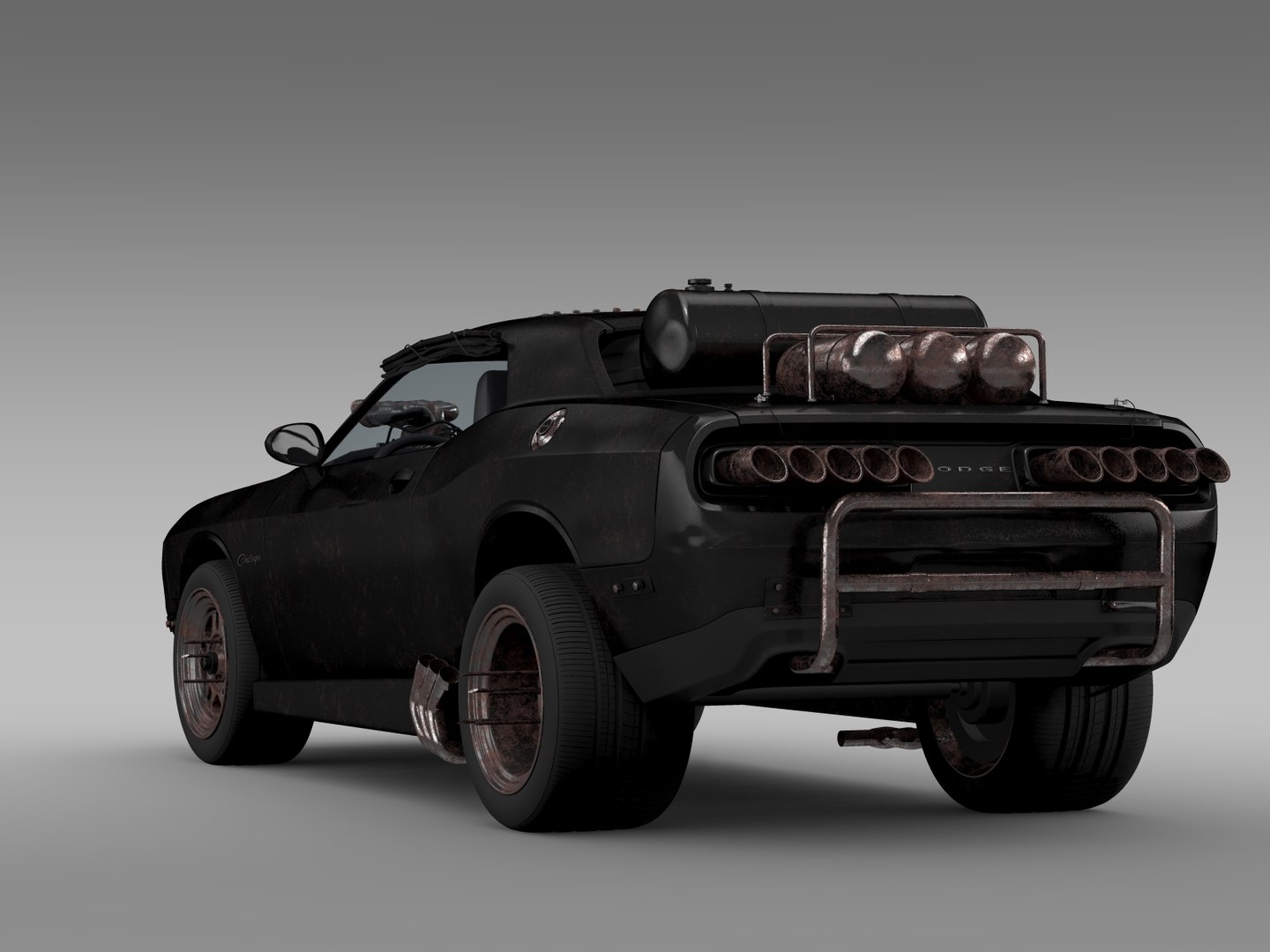 Lightwave Mad Fight Interceptor Dodge Challenger