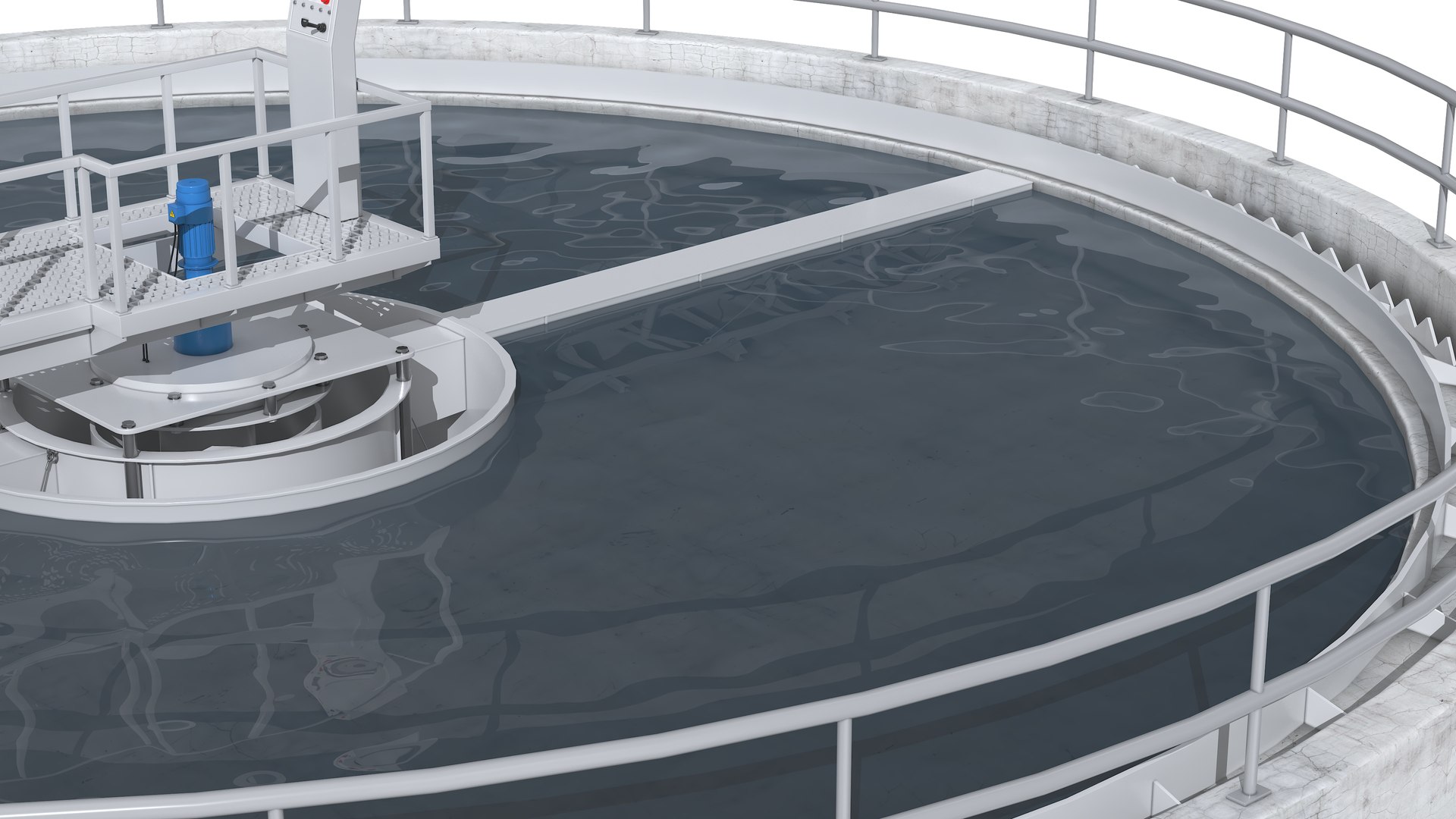 Wastewater Treatment Basin Set 3D Model - TurboSquid 2340851