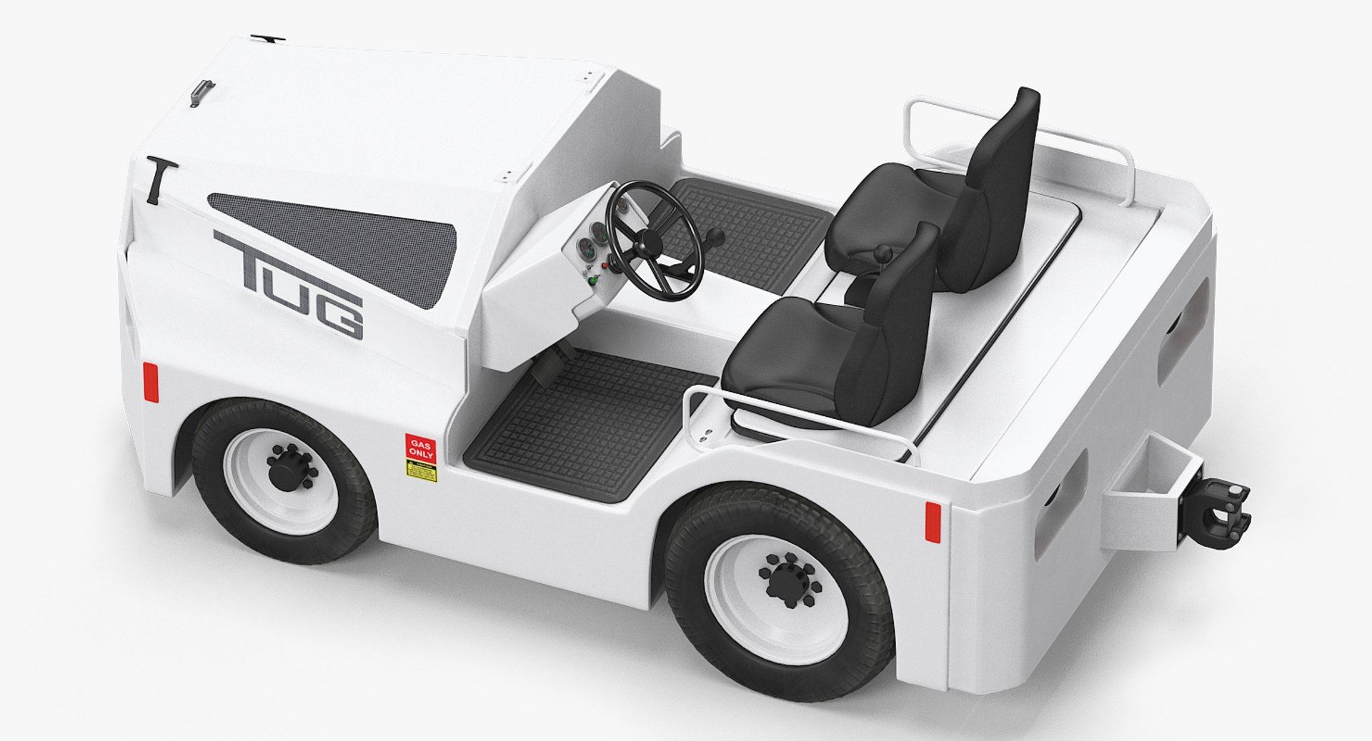 Tow Tractor Tug M1a 3D Model - TurboSquid 1258349