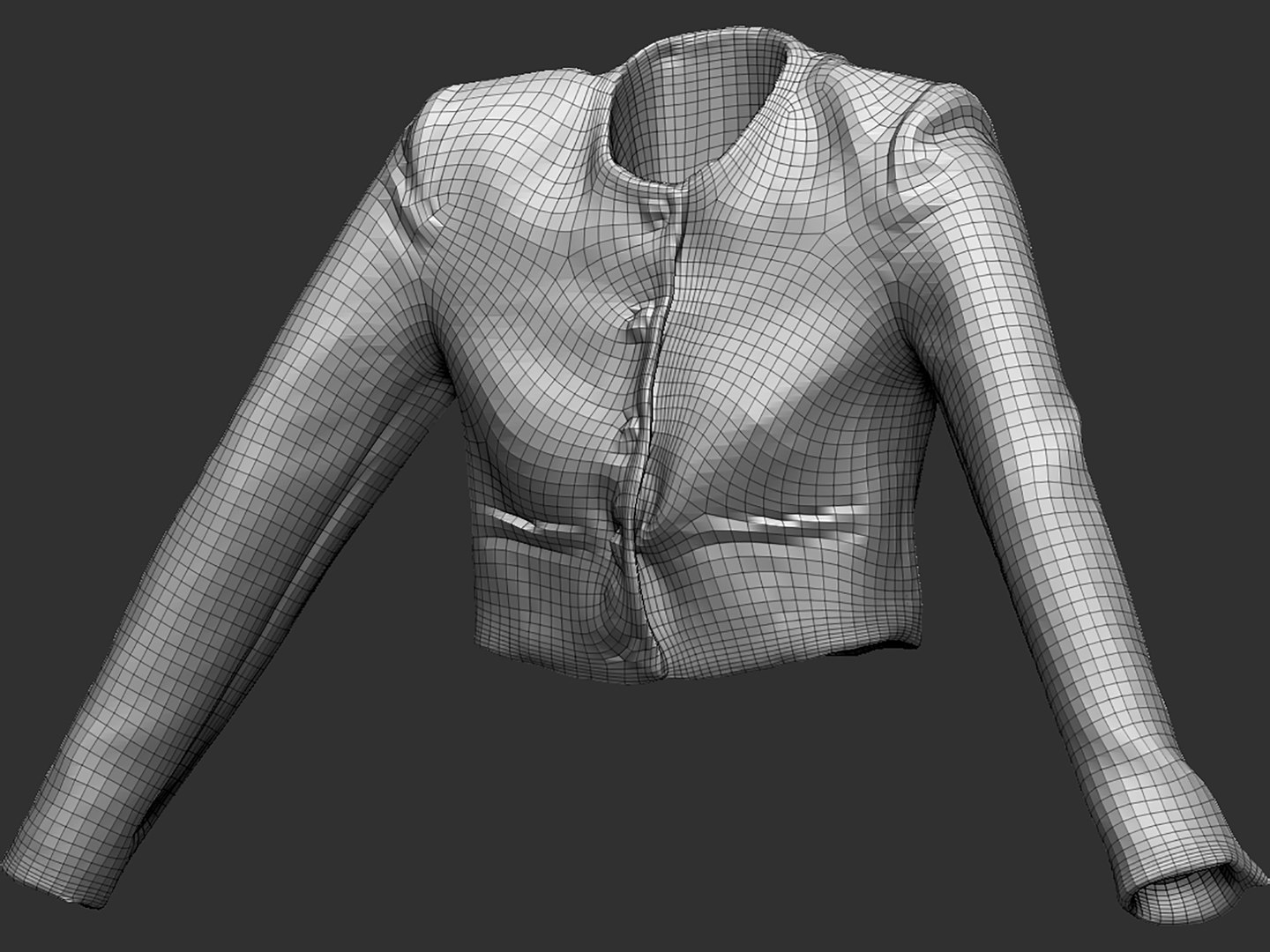 Jacket Scan 3D Model - TurboSquid 1875706
