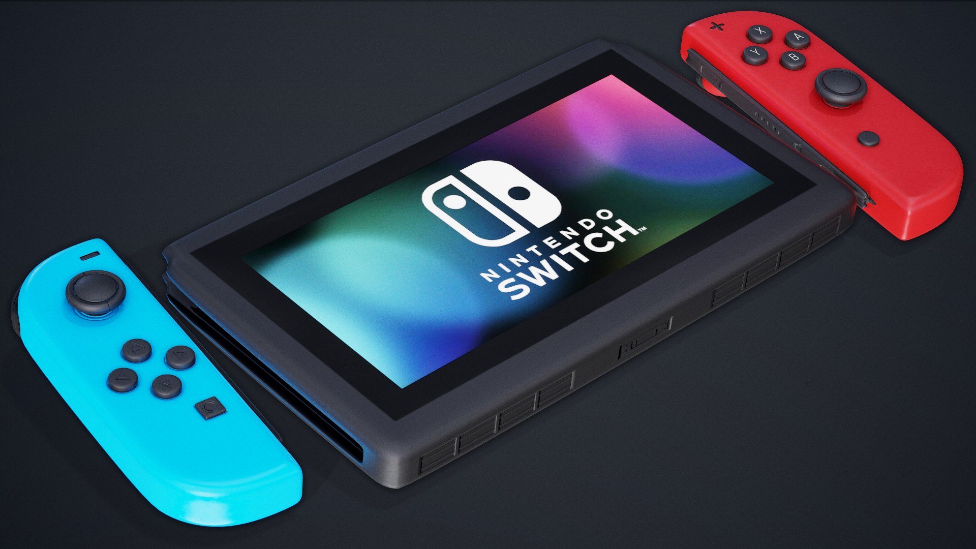 Switch Joycon 3D Model - TurboSquid 1624801