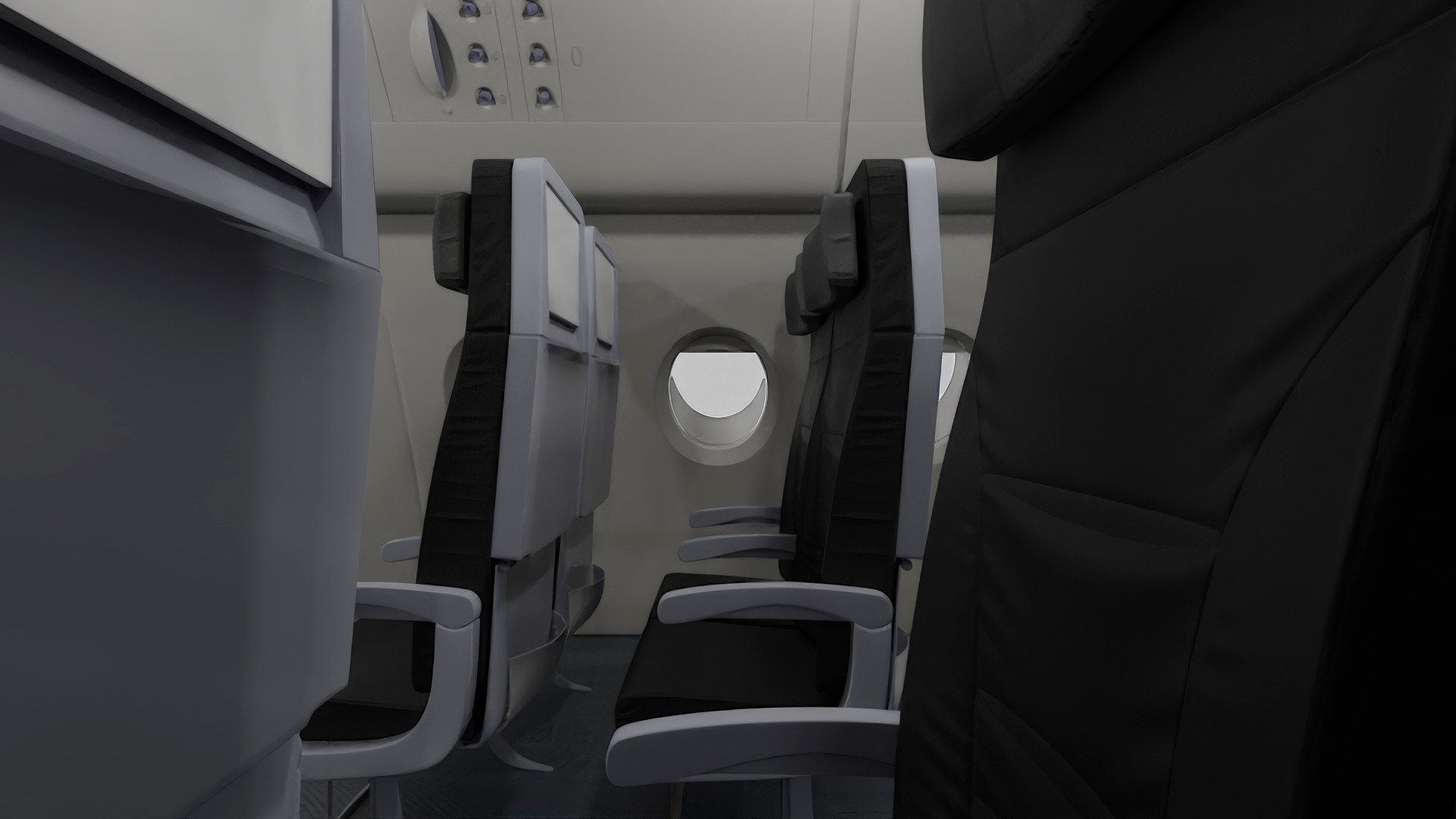 Aircraft Interior 3D Model - TurboSquid 2339109