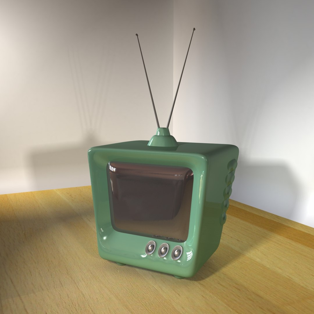 Crt 3d Model