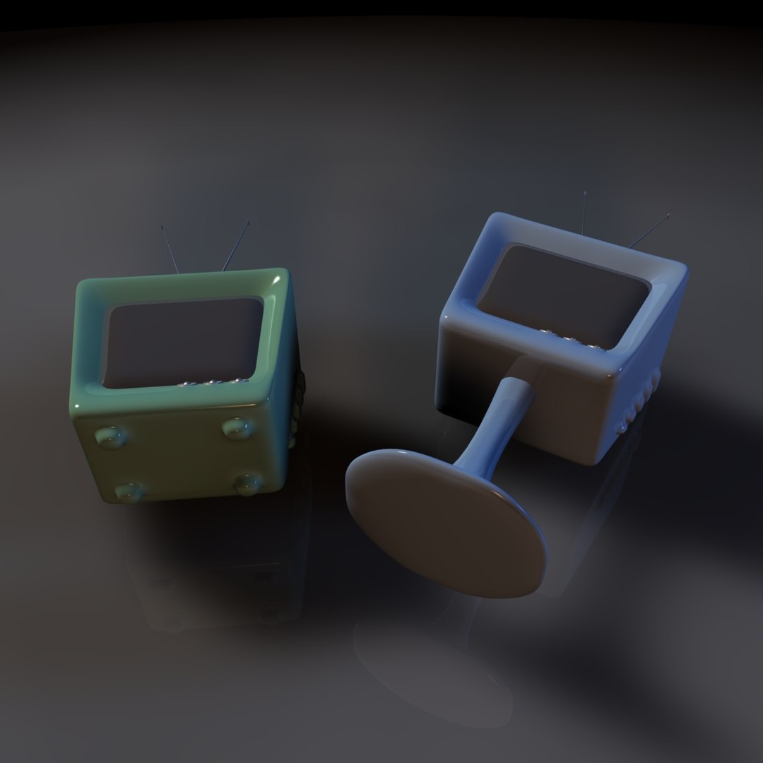 Crt 3d Model