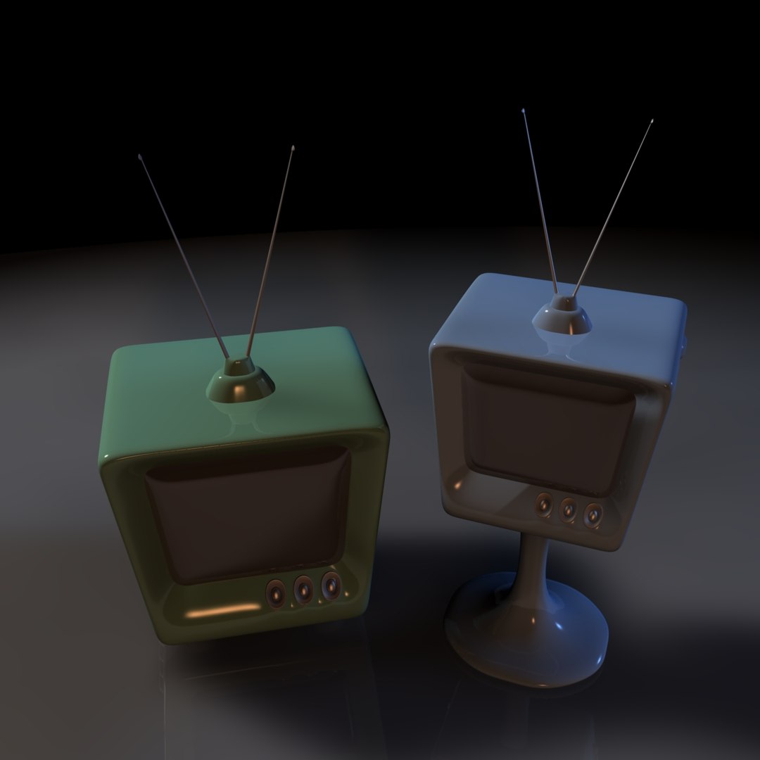 Crt 3d Model