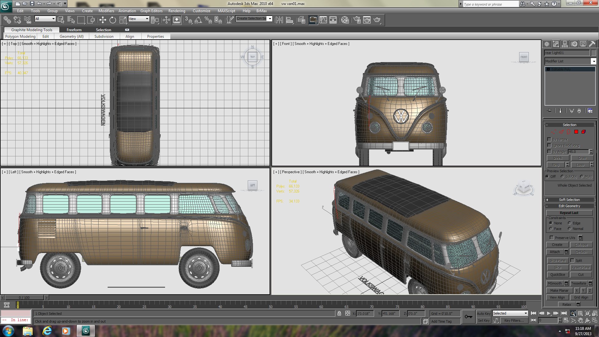 van 3d model