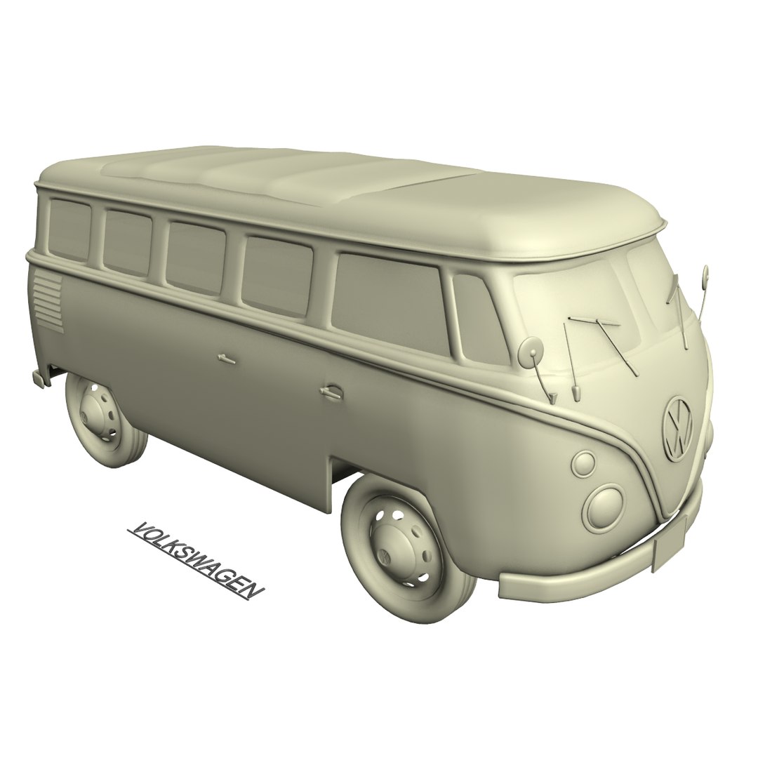 van 3d model