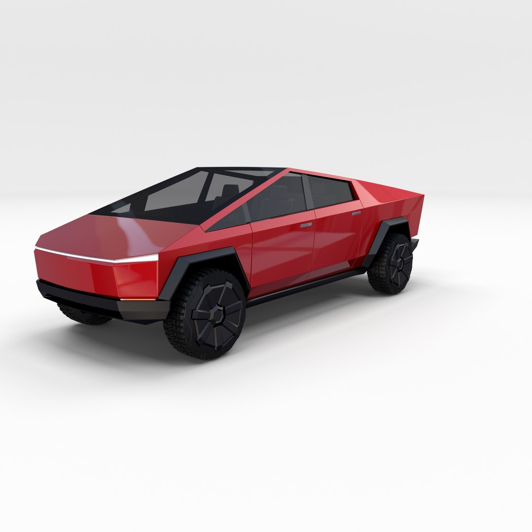 Tesla cybertruck chassis 3D model - TurboSquid 1508150