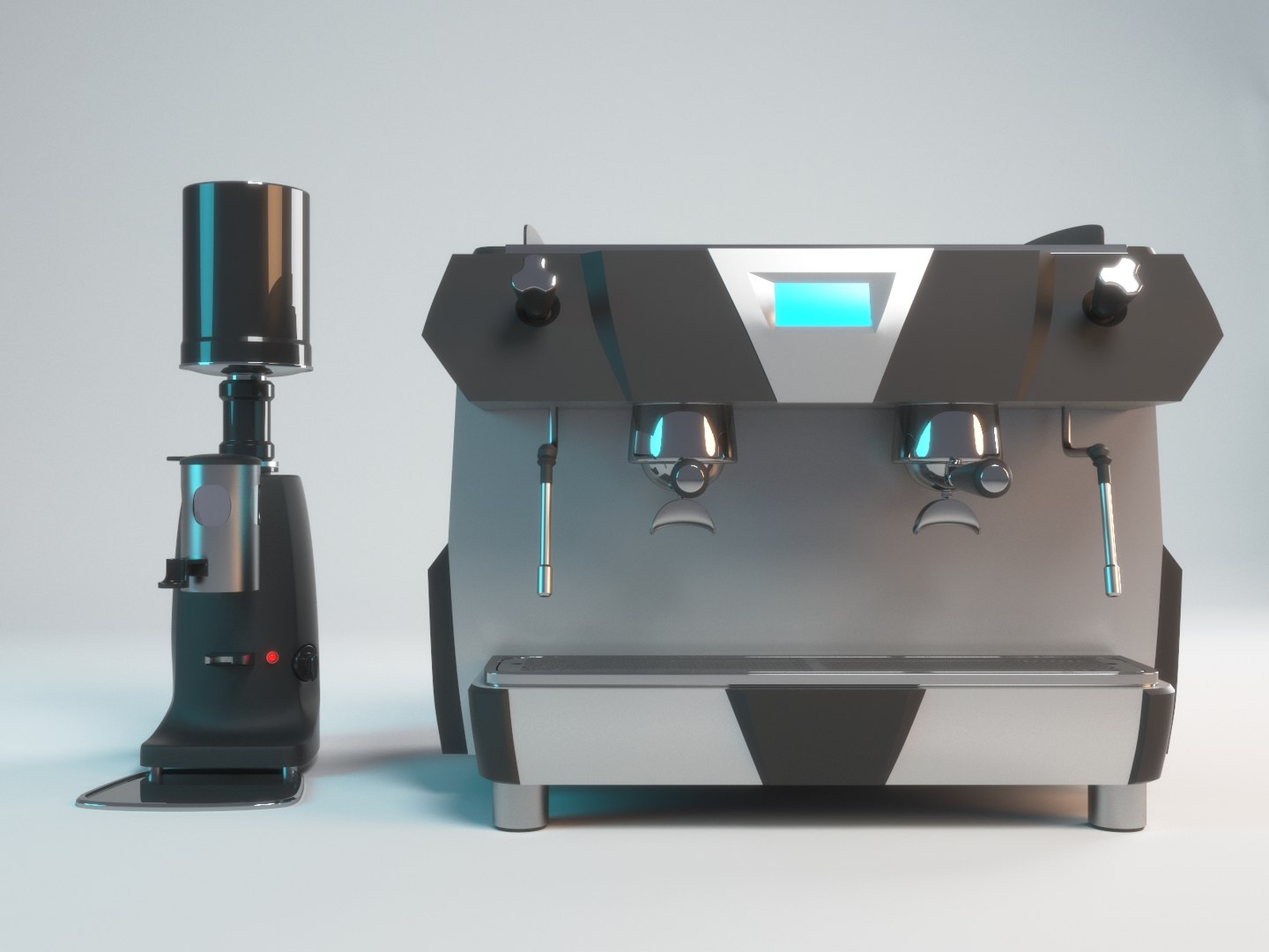 Espresso Machine 3D Model - TurboSquid 1358040