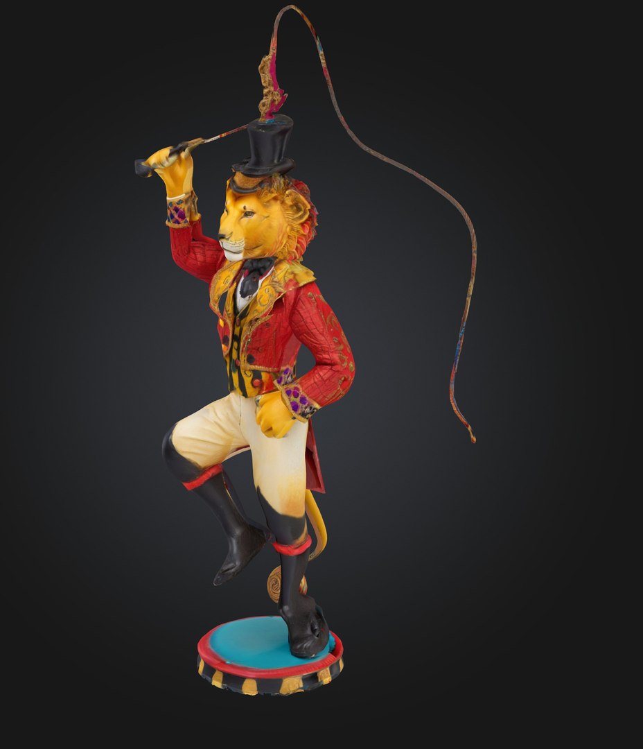 Ringmaster Lion 3D Model - TurboSquid 2422994