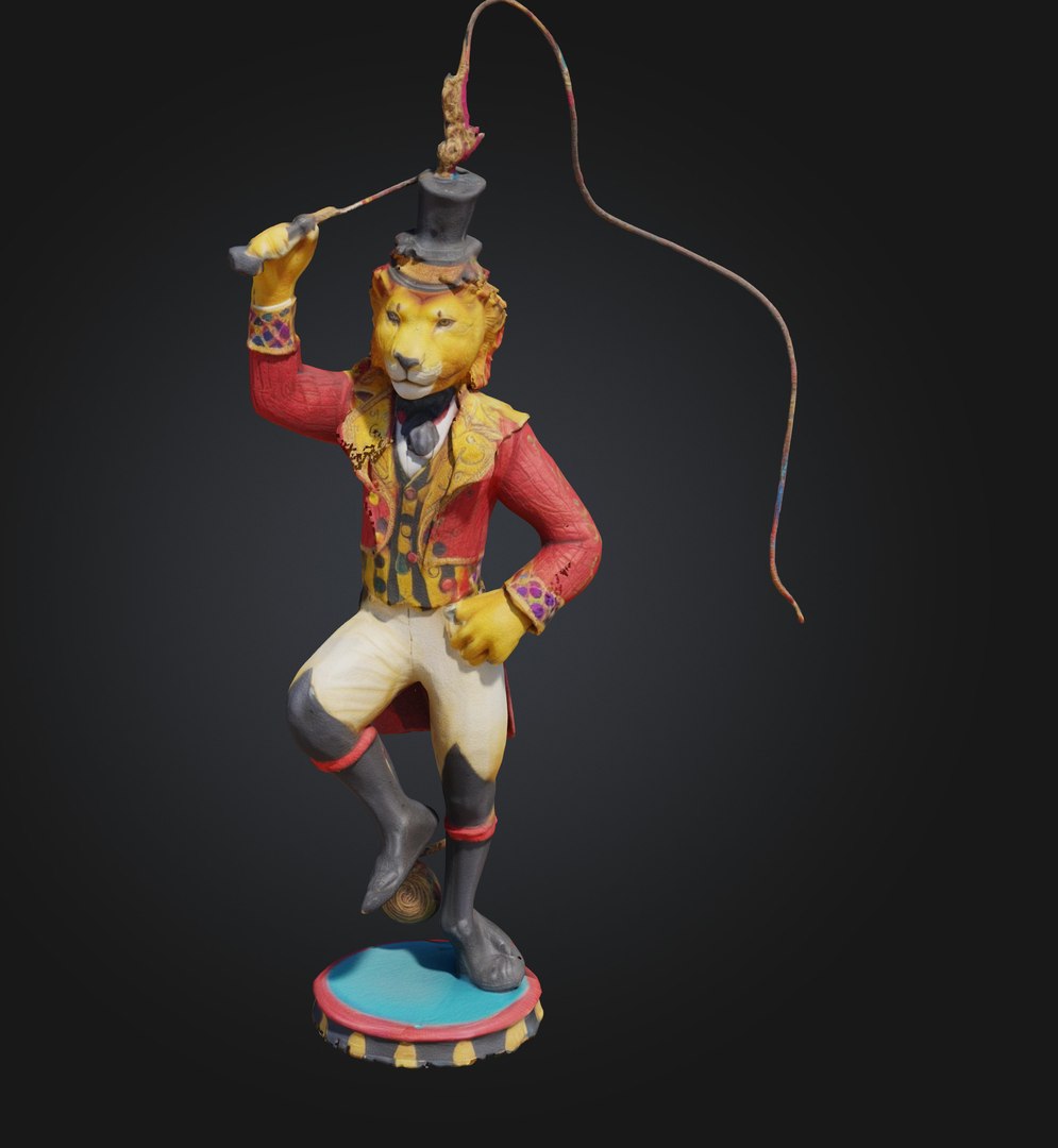 Ringmaster Lion 3D Model - TurboSquid 2422994