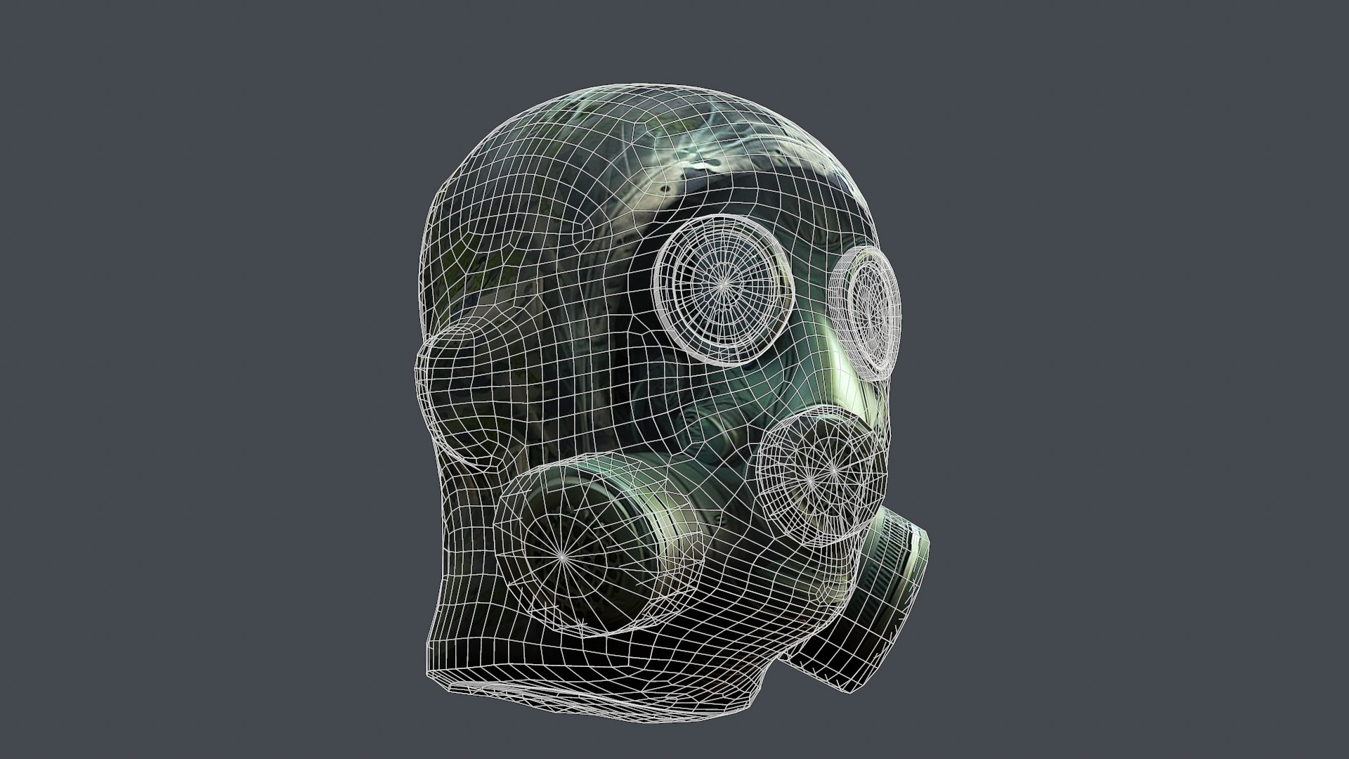 3D Gas Mask - TurboSquid 2027041