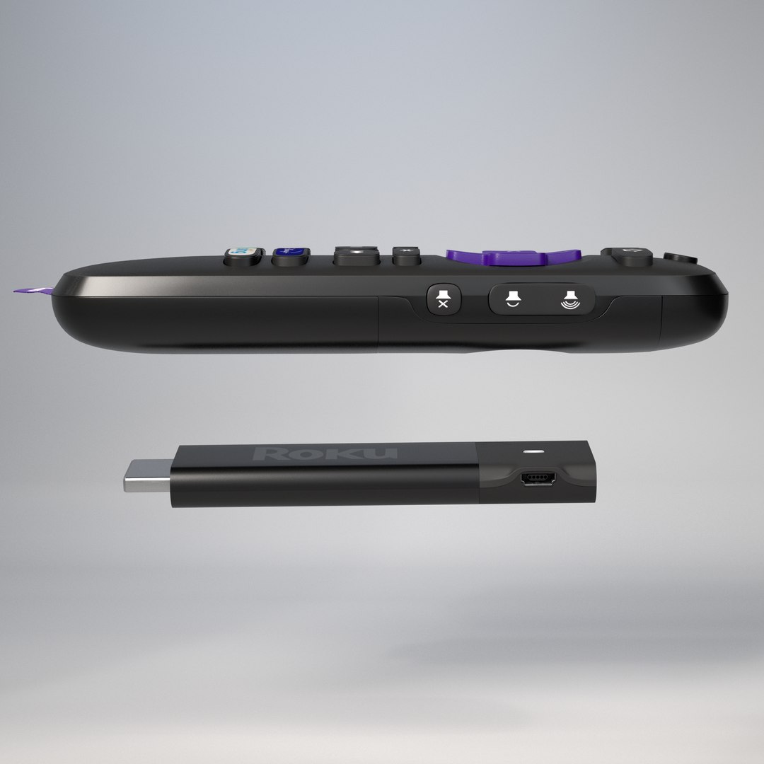 3D Roku Streaming Stick - TurboSquid 1610120
