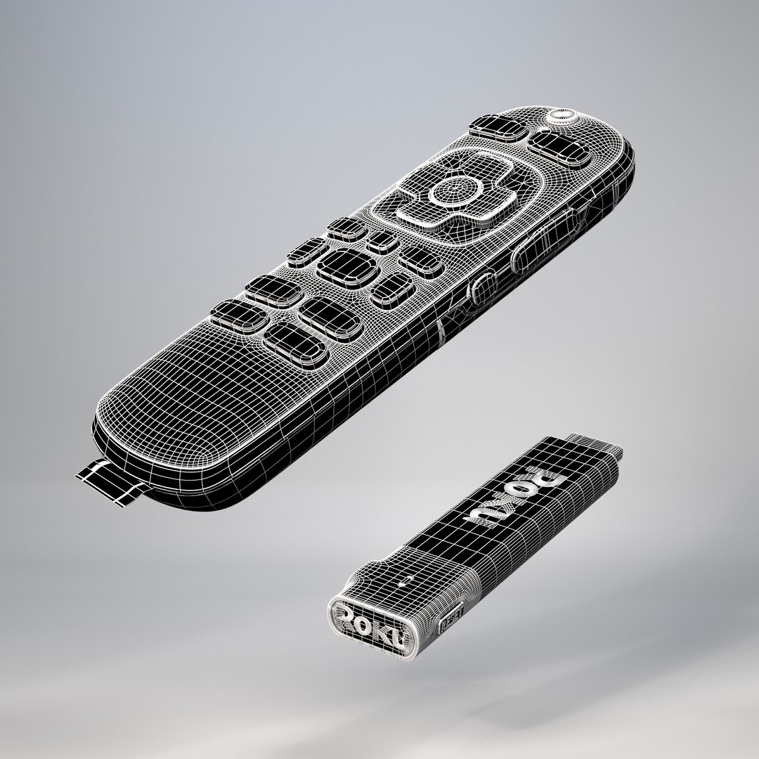 3D Roku Streaming Stick - TurboSquid 1610120