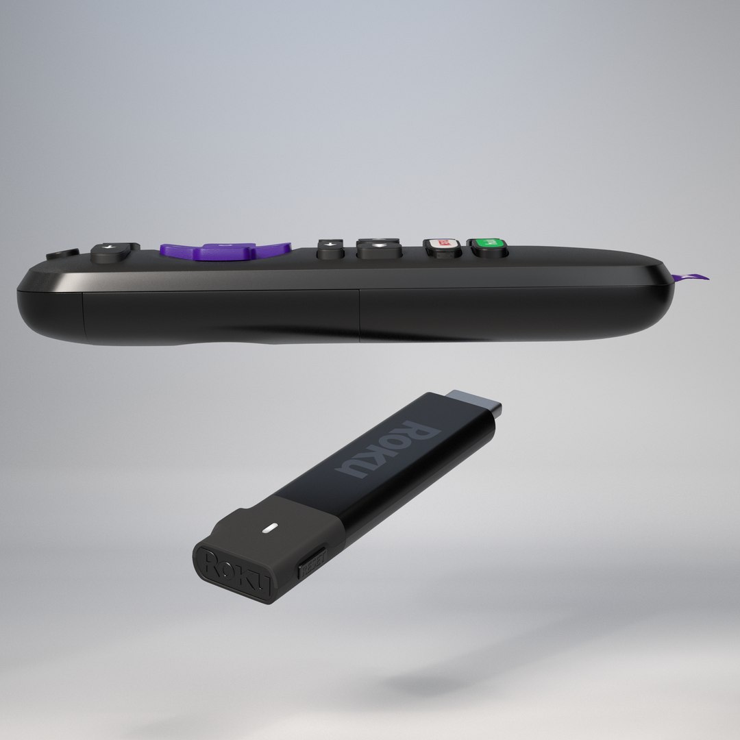 3D Roku Streaming Stick - TurboSquid 1610120