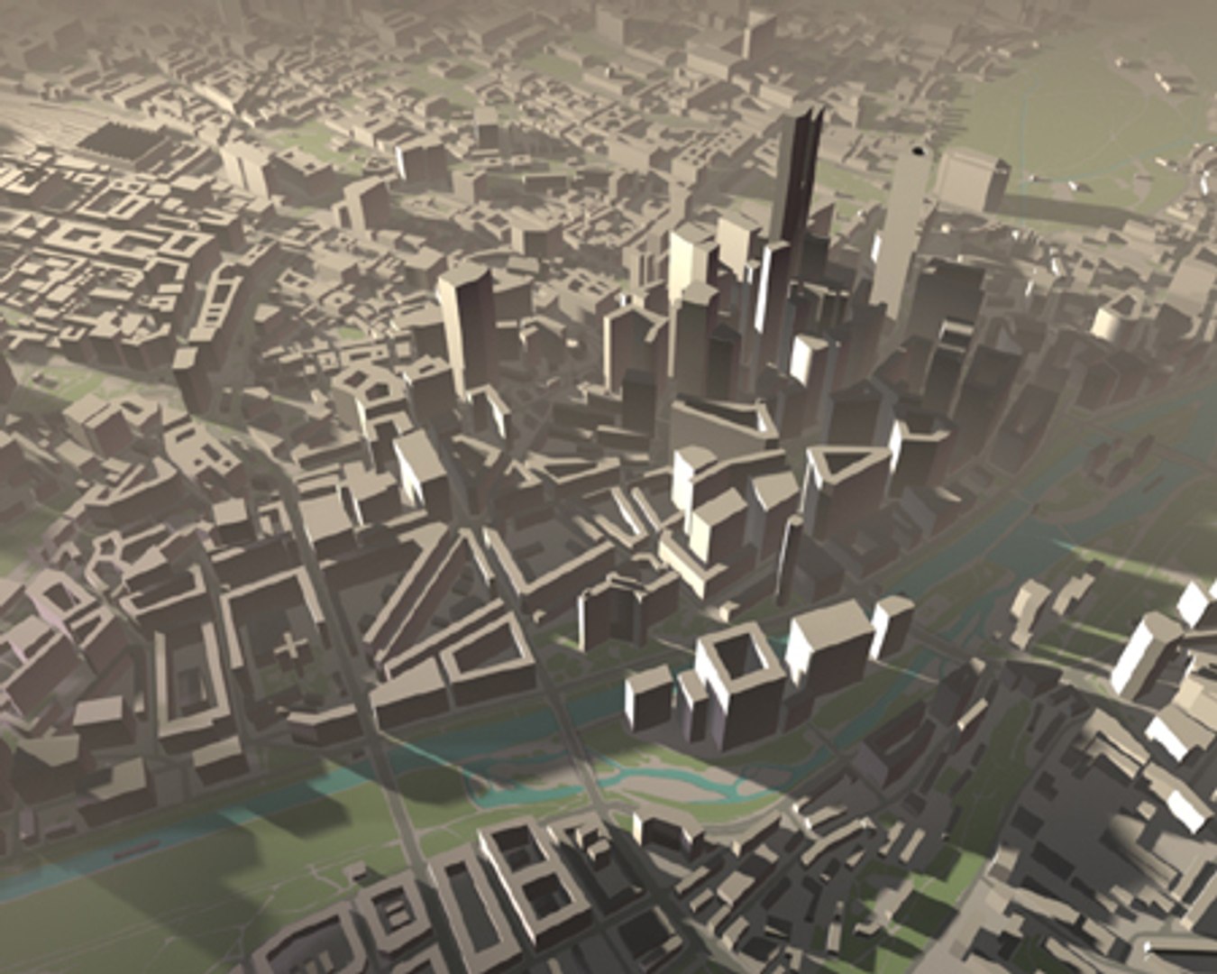3d metropolis model