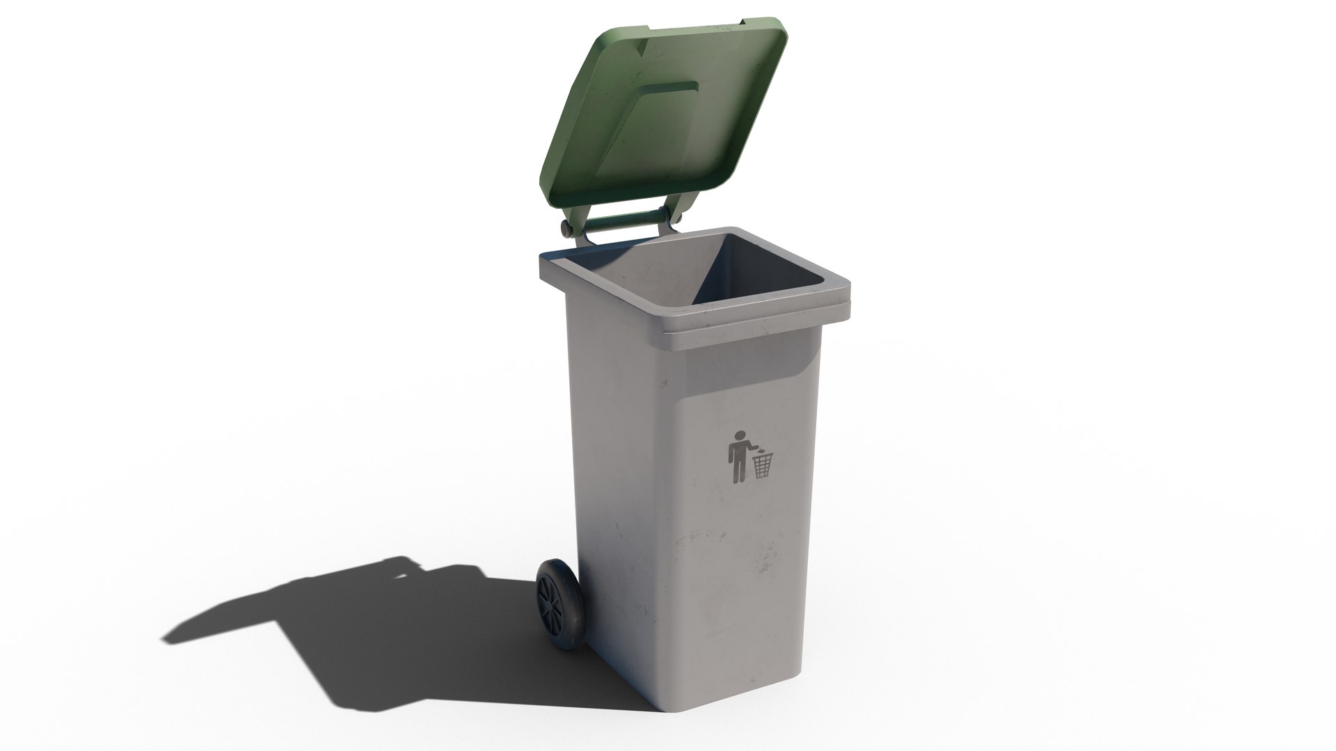 3D Trash bin container model - TurboSquid 1776118