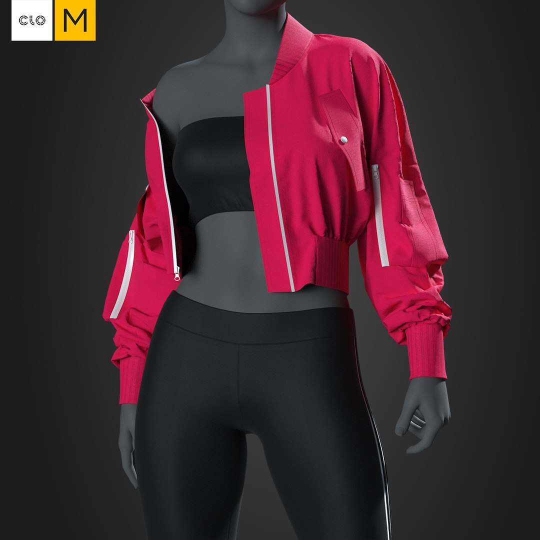 3D Model Womens - Flight JK Outfit - TurboSquid 2332440