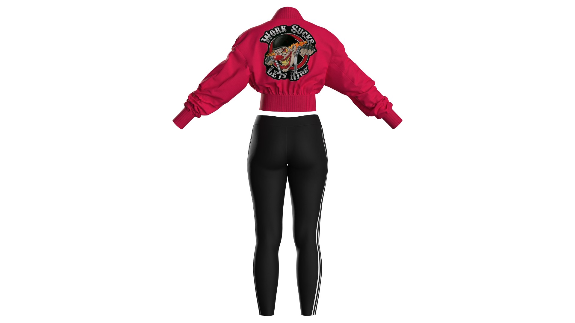 3D Model Womens - Flight JK Outfit - TurboSquid 2332440