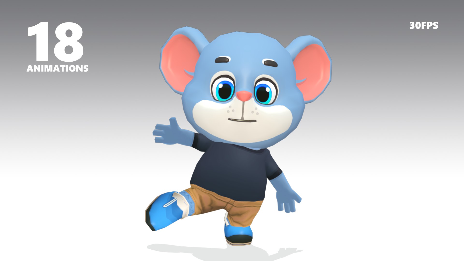 Mouse Rat Rodent Animations 3D Model - TurboSquid 1694296