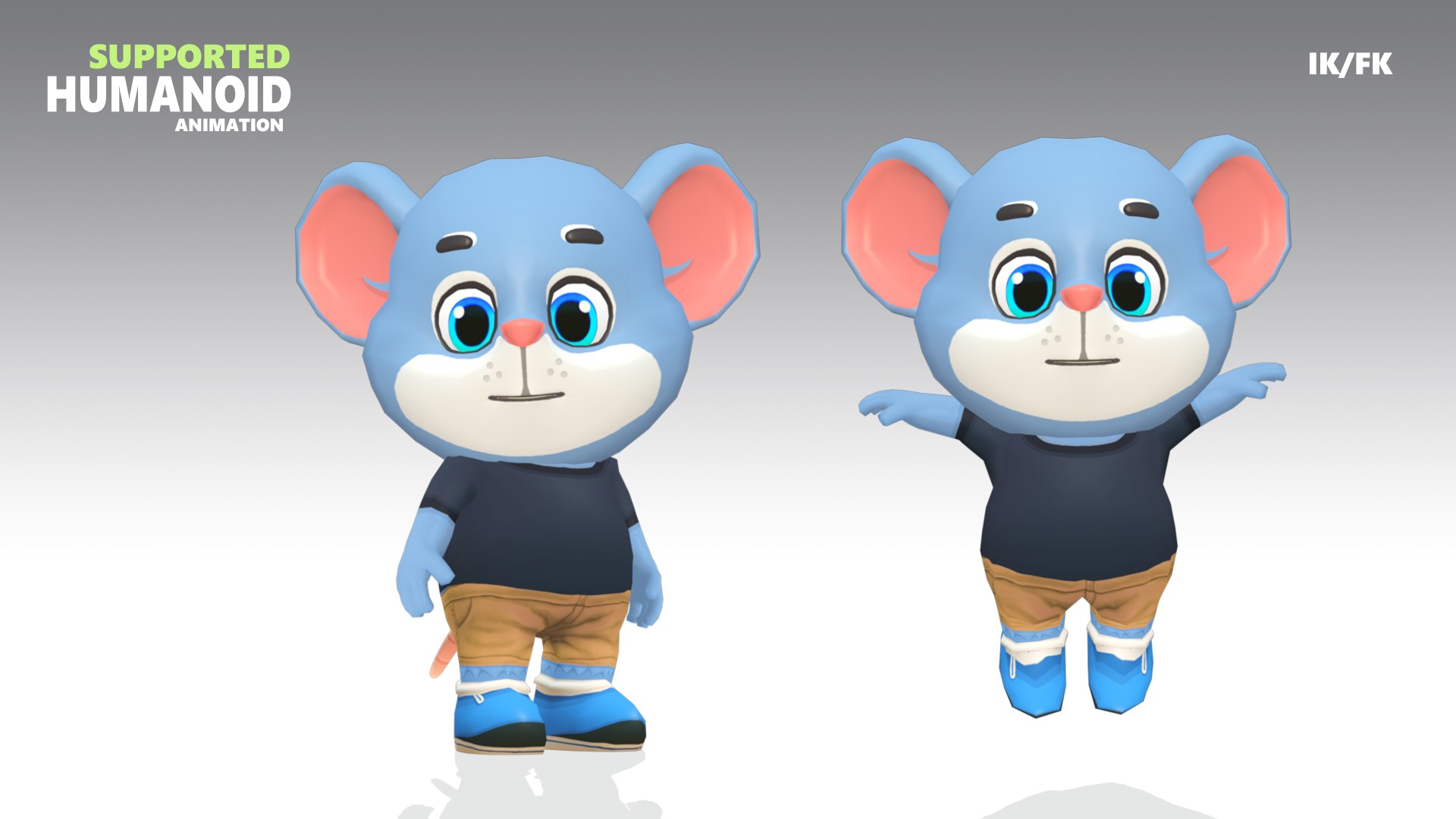 Mouse Rat Rodent Animations 3D Model - TurboSquid 1694296