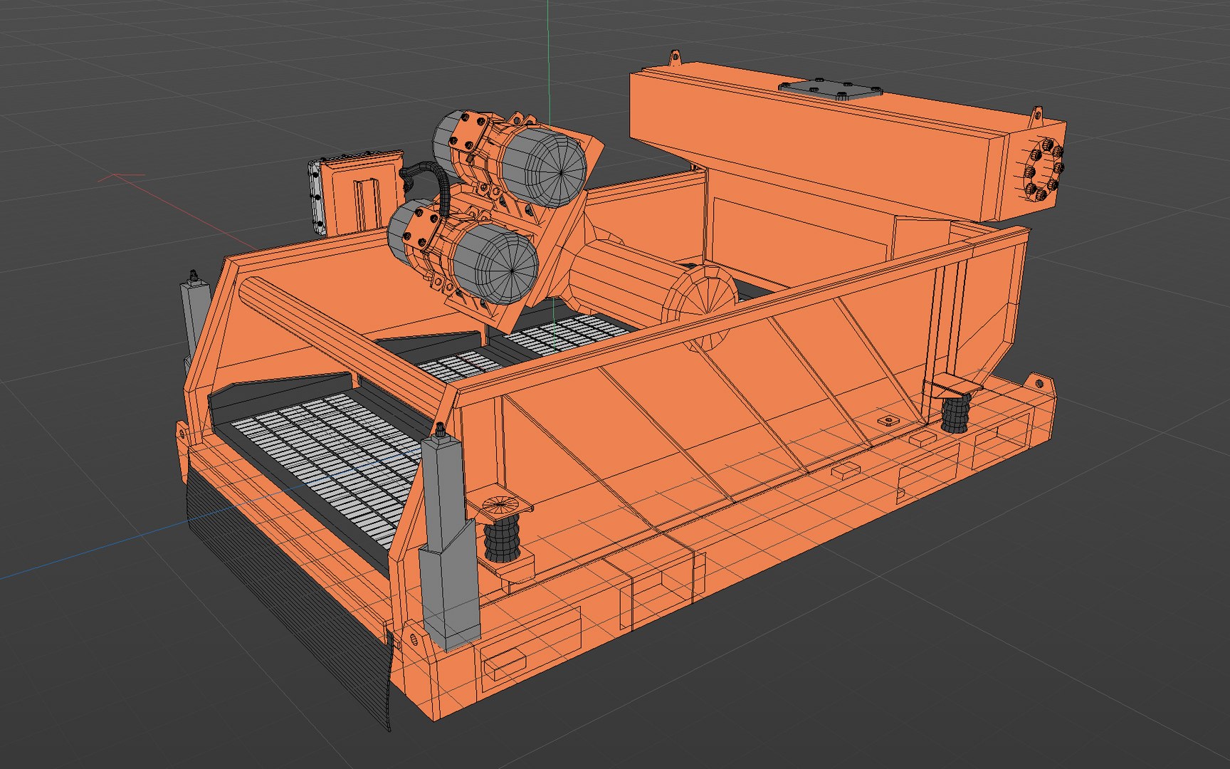 3D Shale Shaker - TurboSquid 1670539