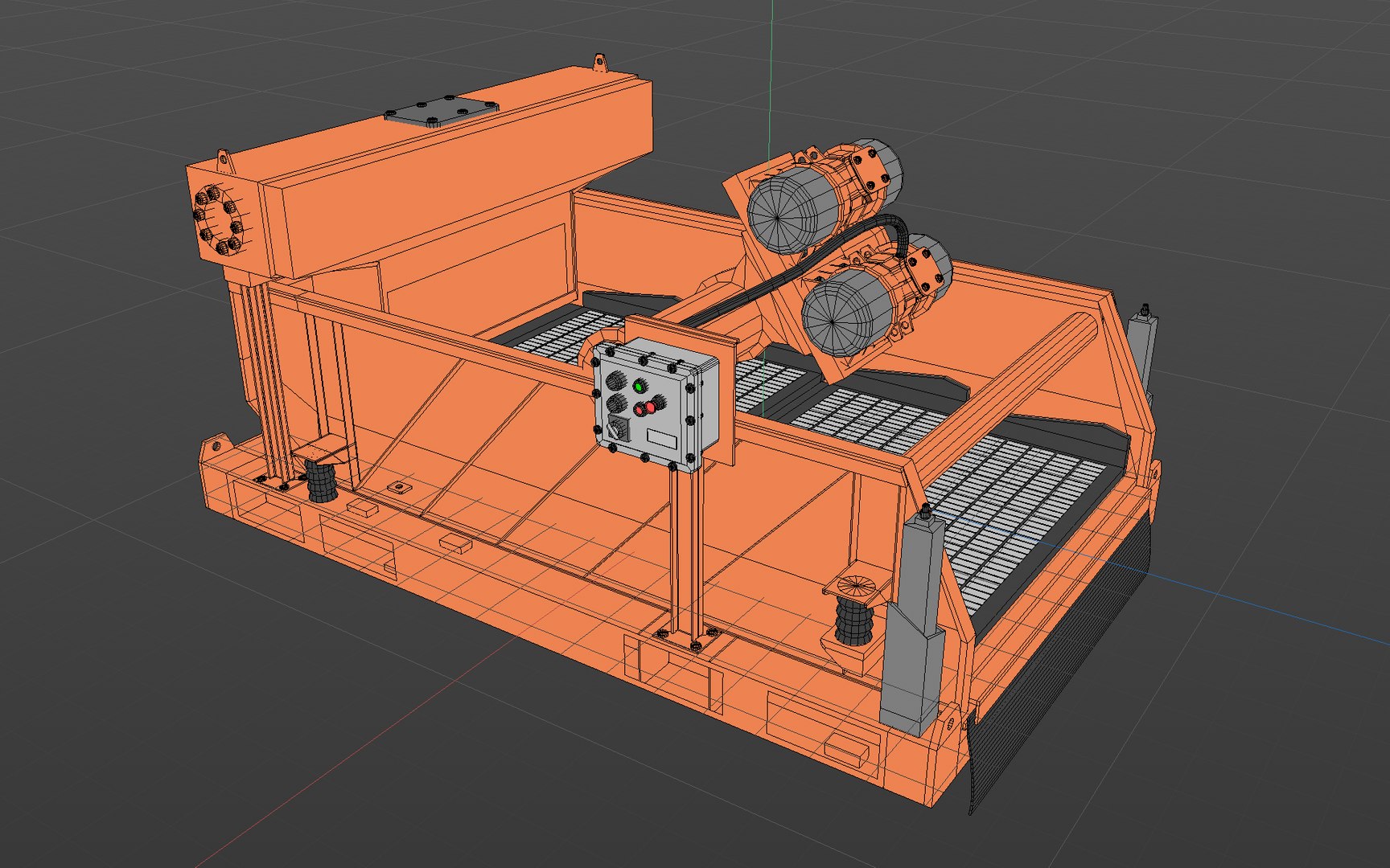 3D Shale Shaker - TurboSquid 1670539