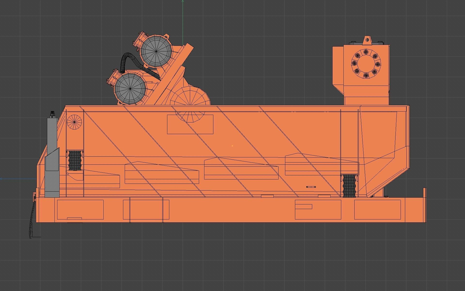 3D shale shaker - TurboSquid 1670539