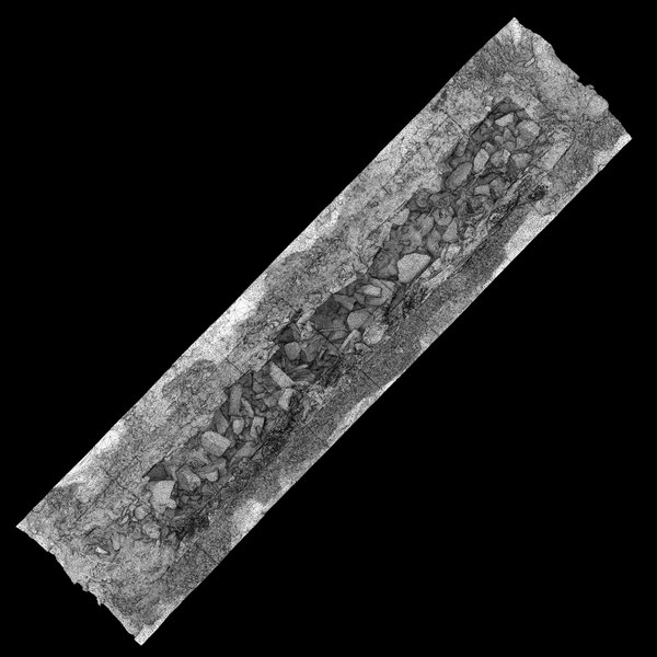 3D Gravel Rock Pit 02 - 3D photogrammetry model scan of a gravel pit ...