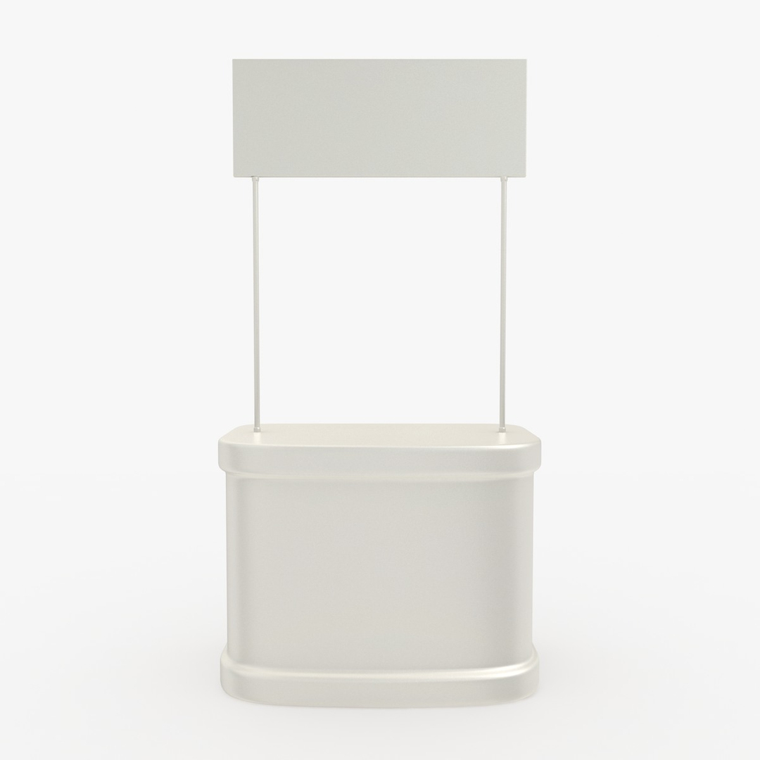 trade stand 3 3d model