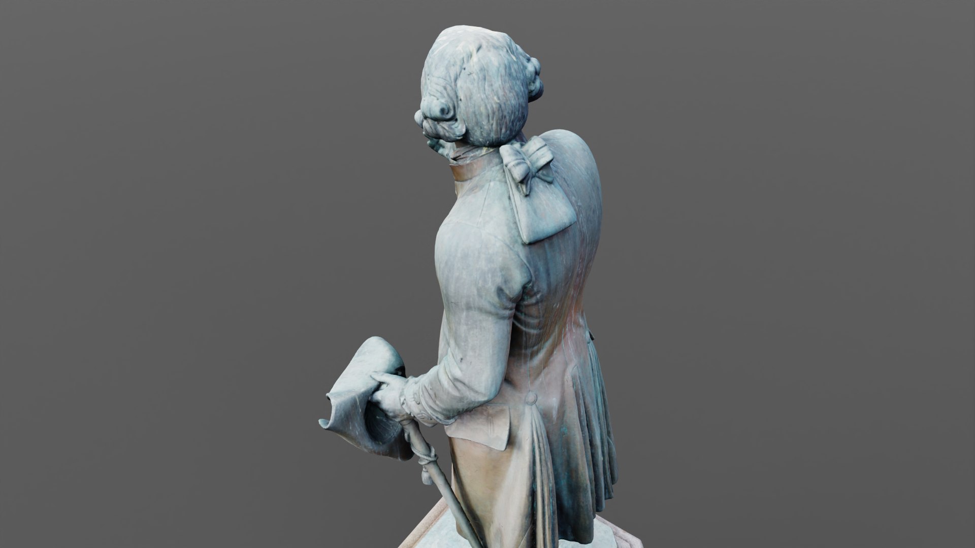 Immanuel Kant Sculpture In Kaliningrad 3D Model - TurboSquid 2050695