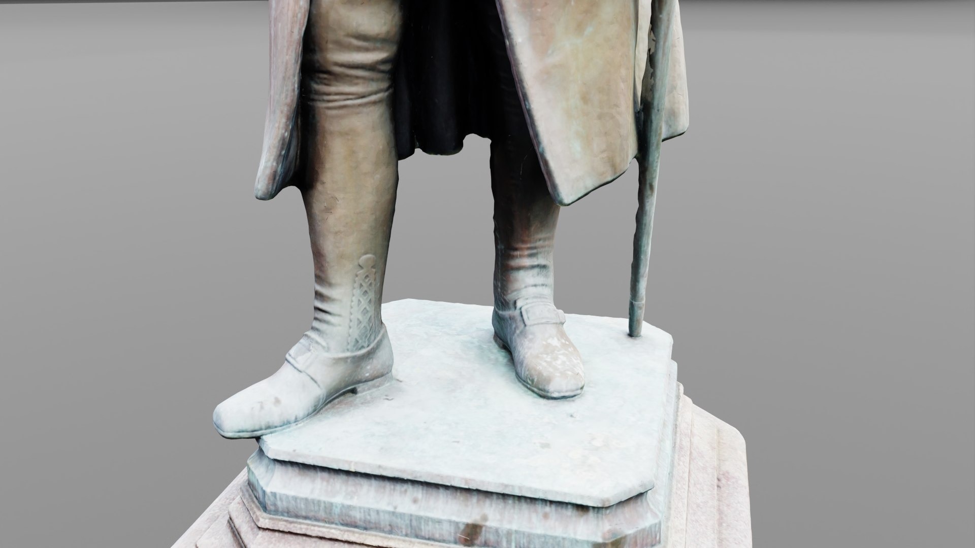 Immanuel Kant Sculpture In Kaliningrad 3D Model - TurboSquid 2050695