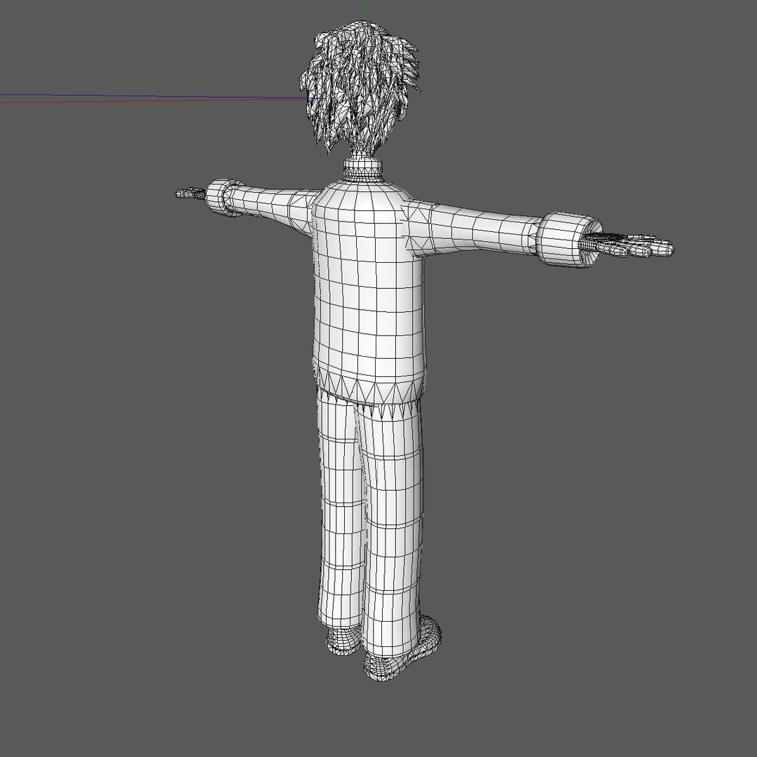 3d Tim Cartoon Character