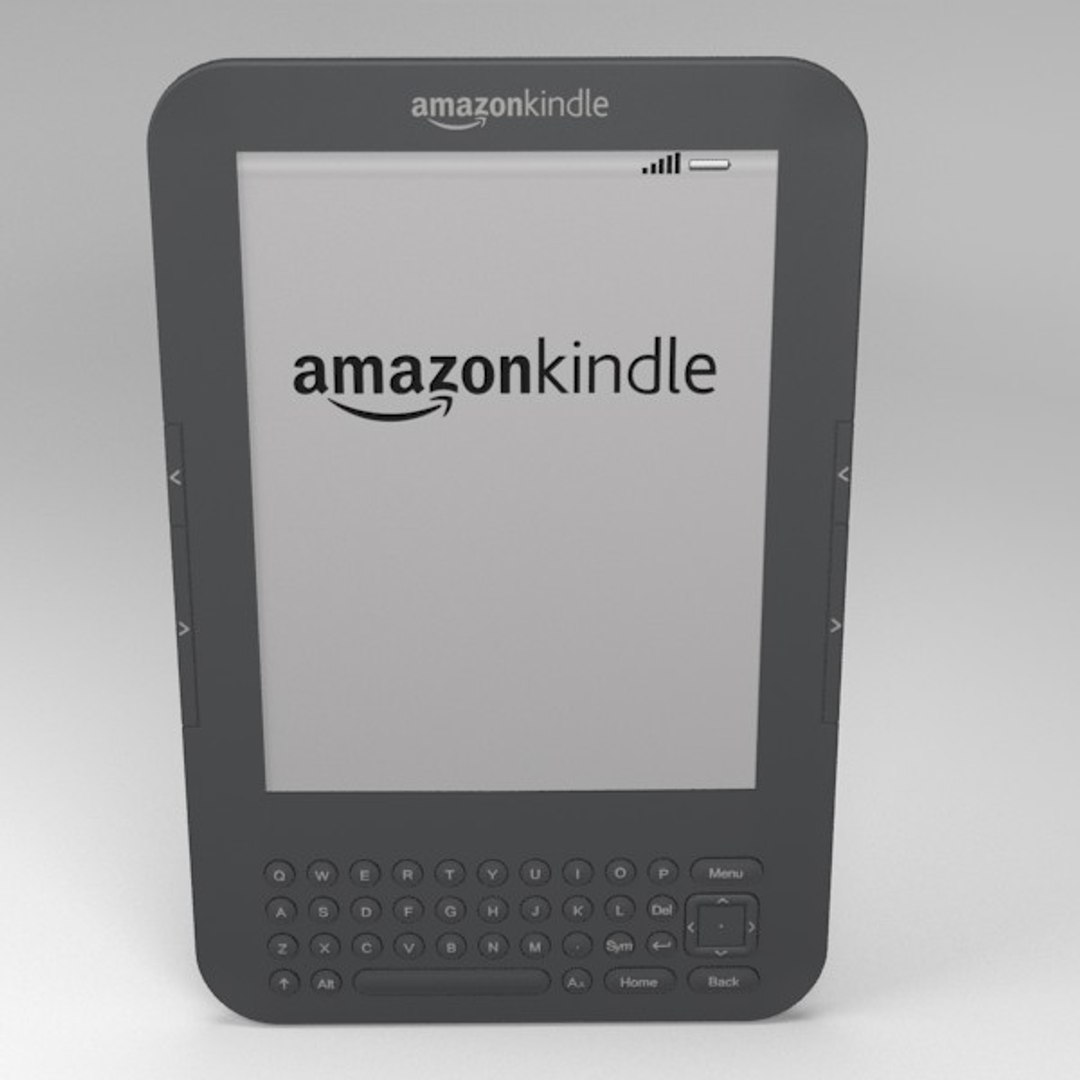 Amazon Kindle Electronic 3d Model