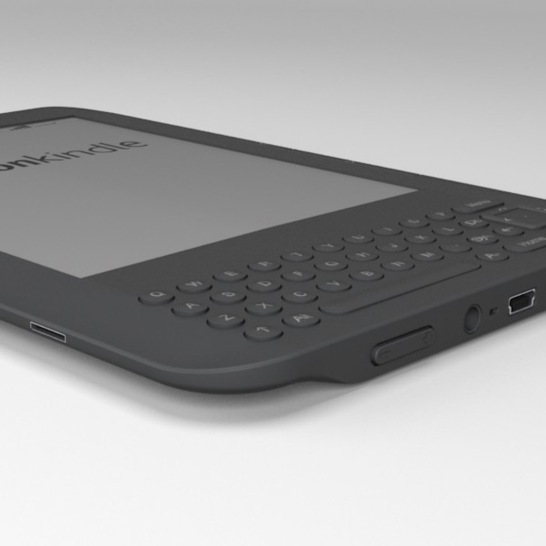 Amazon Kindle Electronic 3d Model