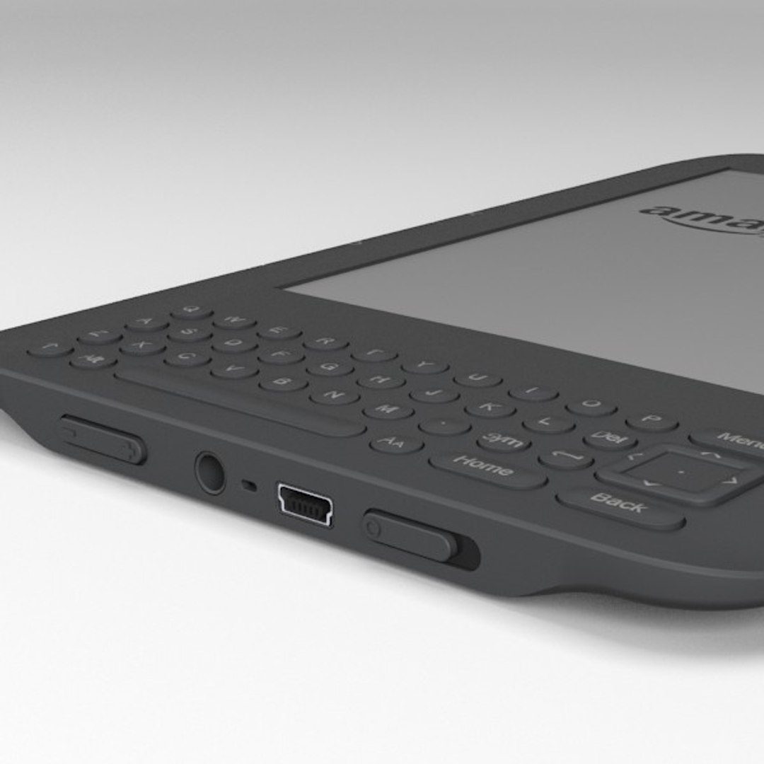 Amazon Kindle Electronic 3d Model
