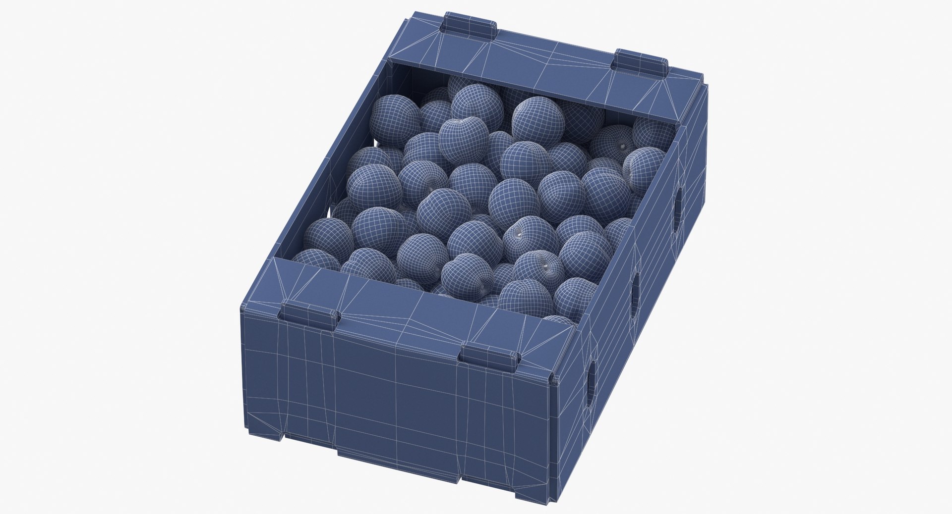 Cardboard Display Box Nectarines Model - TurboSquid 1469095