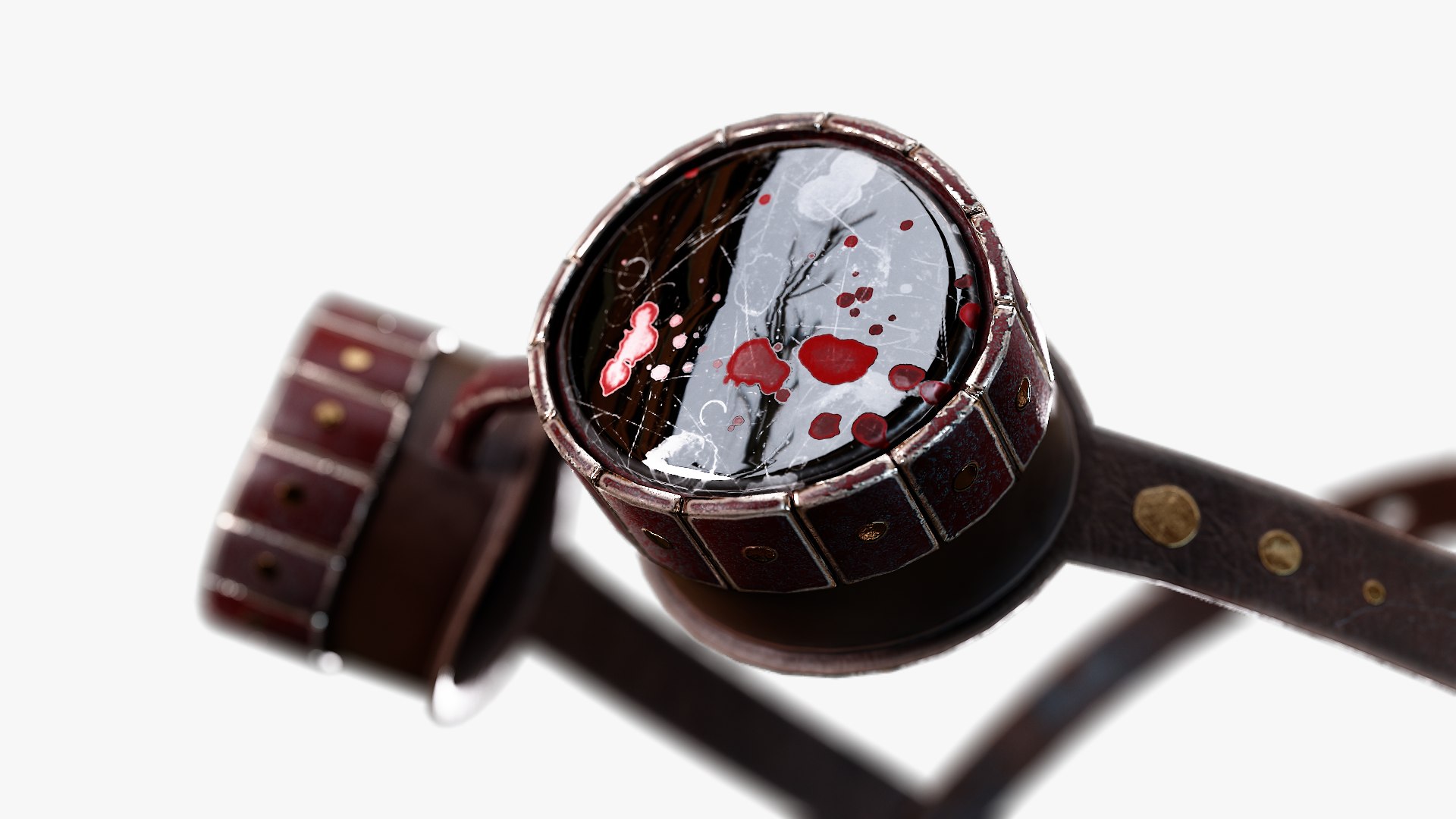 Apocalyptic Mask Goggles Low Poly 3D - TurboSquid 2096602