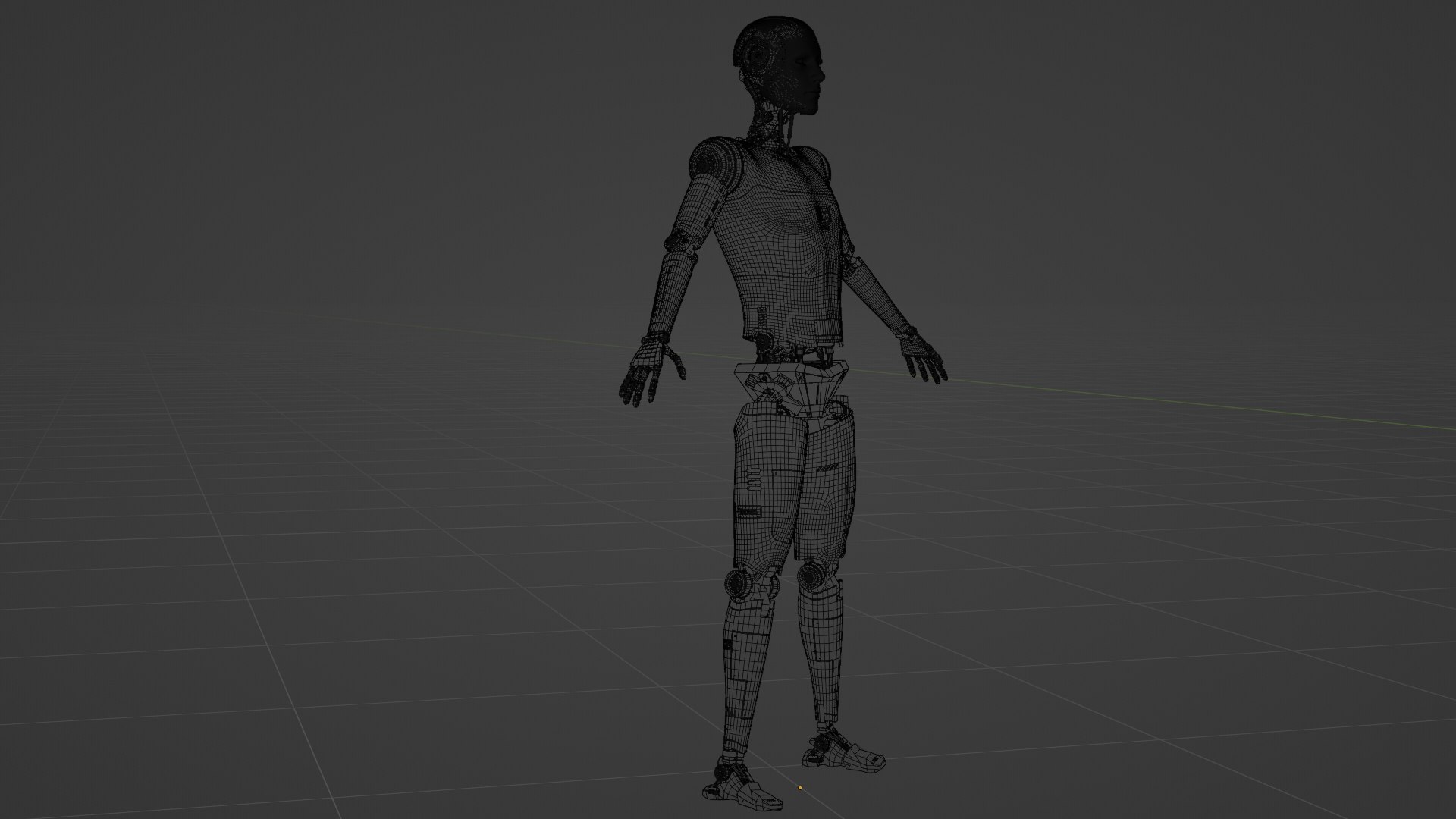 3D Android Sci-fi model - TurboSquid 2086816