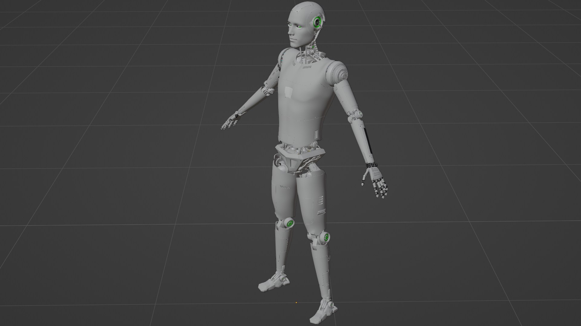 3D Android Sci-fi model - TurboSquid 2086816