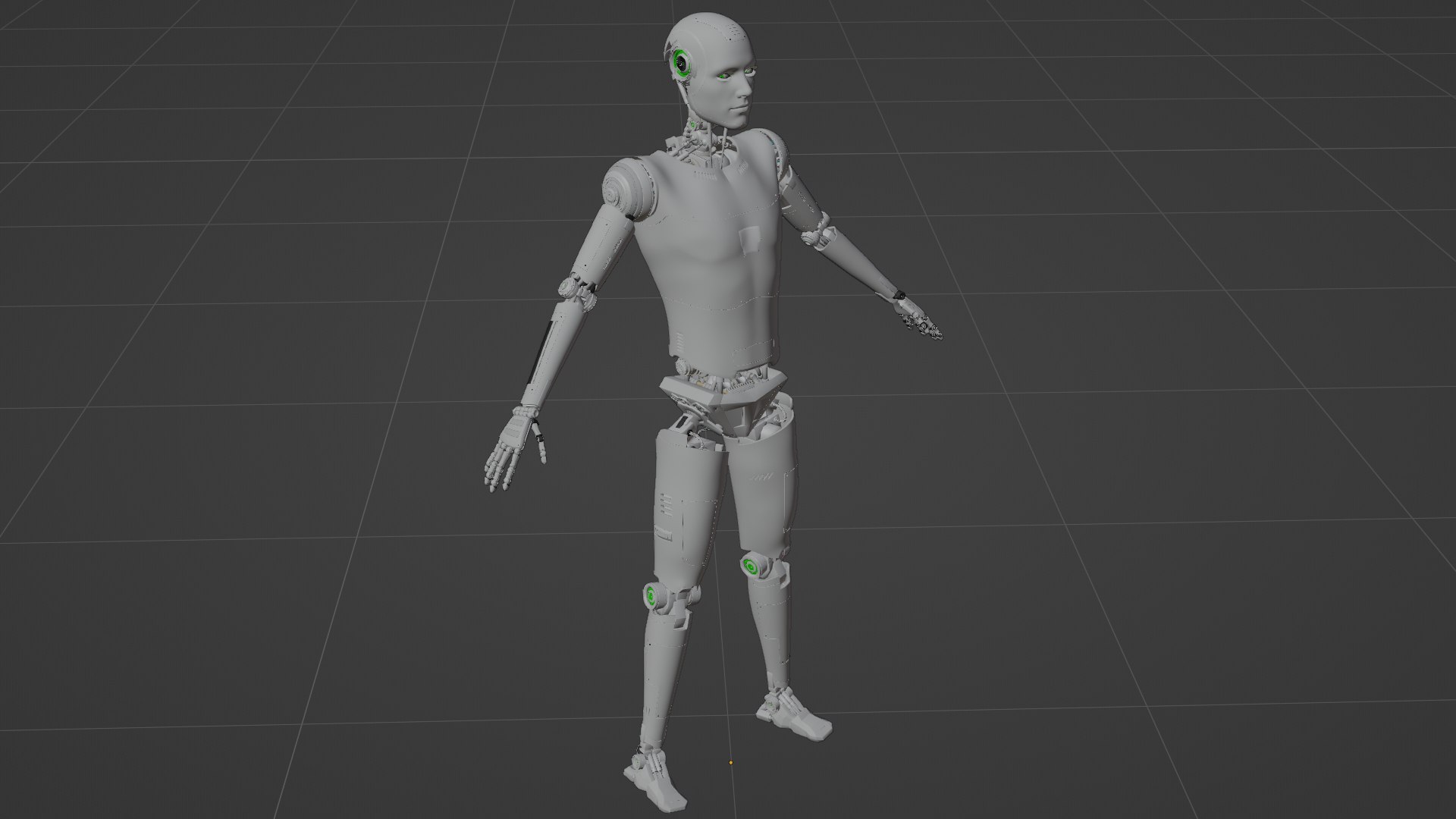 3D Android Sci-fi model - TurboSquid 2086816