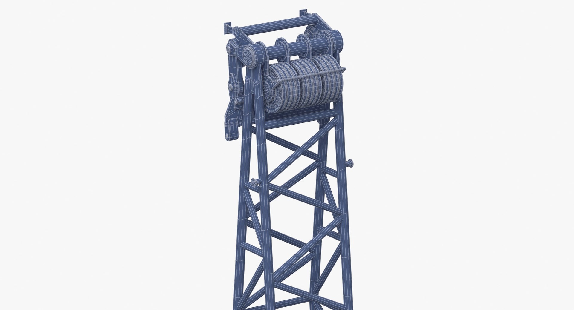 Crane wa frame 2 3D model - TurboSquid 1710549