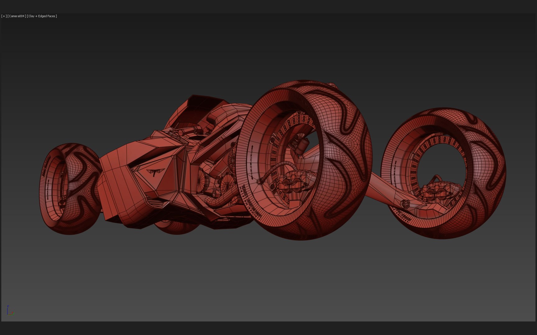 T Bike Four Wheel 07 3D Model - TurboSquid 1950021