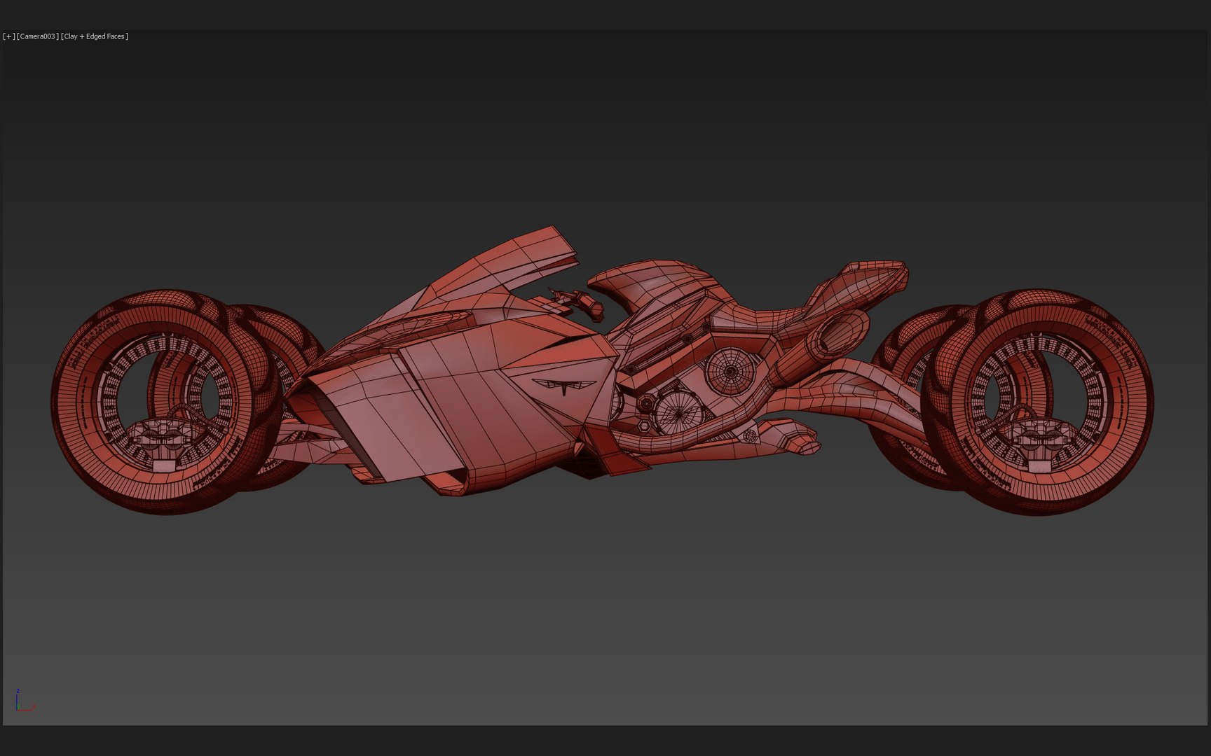 T Bike Four Wheel 07 3D Model - TurboSquid 1950021