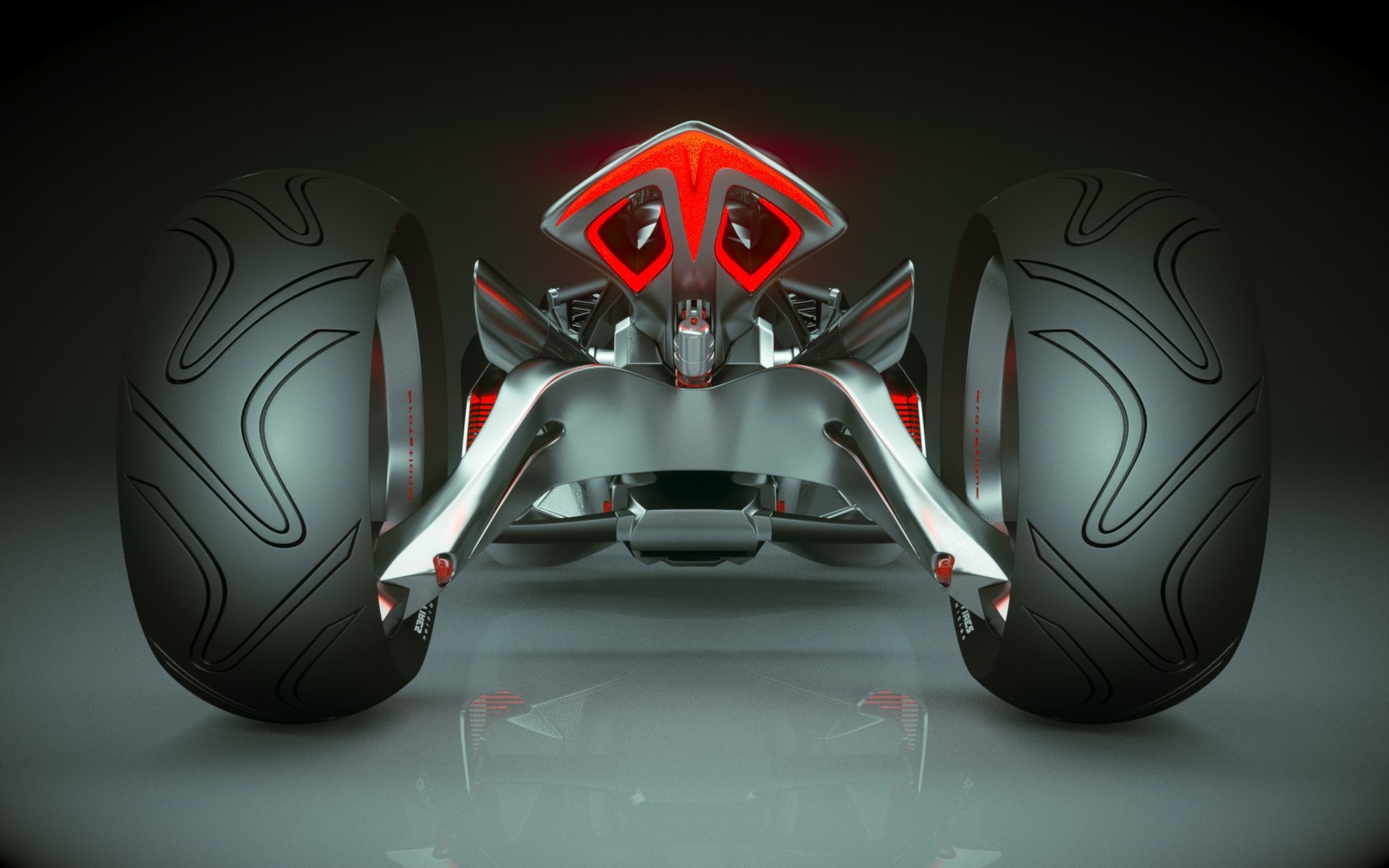 T Bike Four Wheel 07 3D Model - TurboSquid 1950021