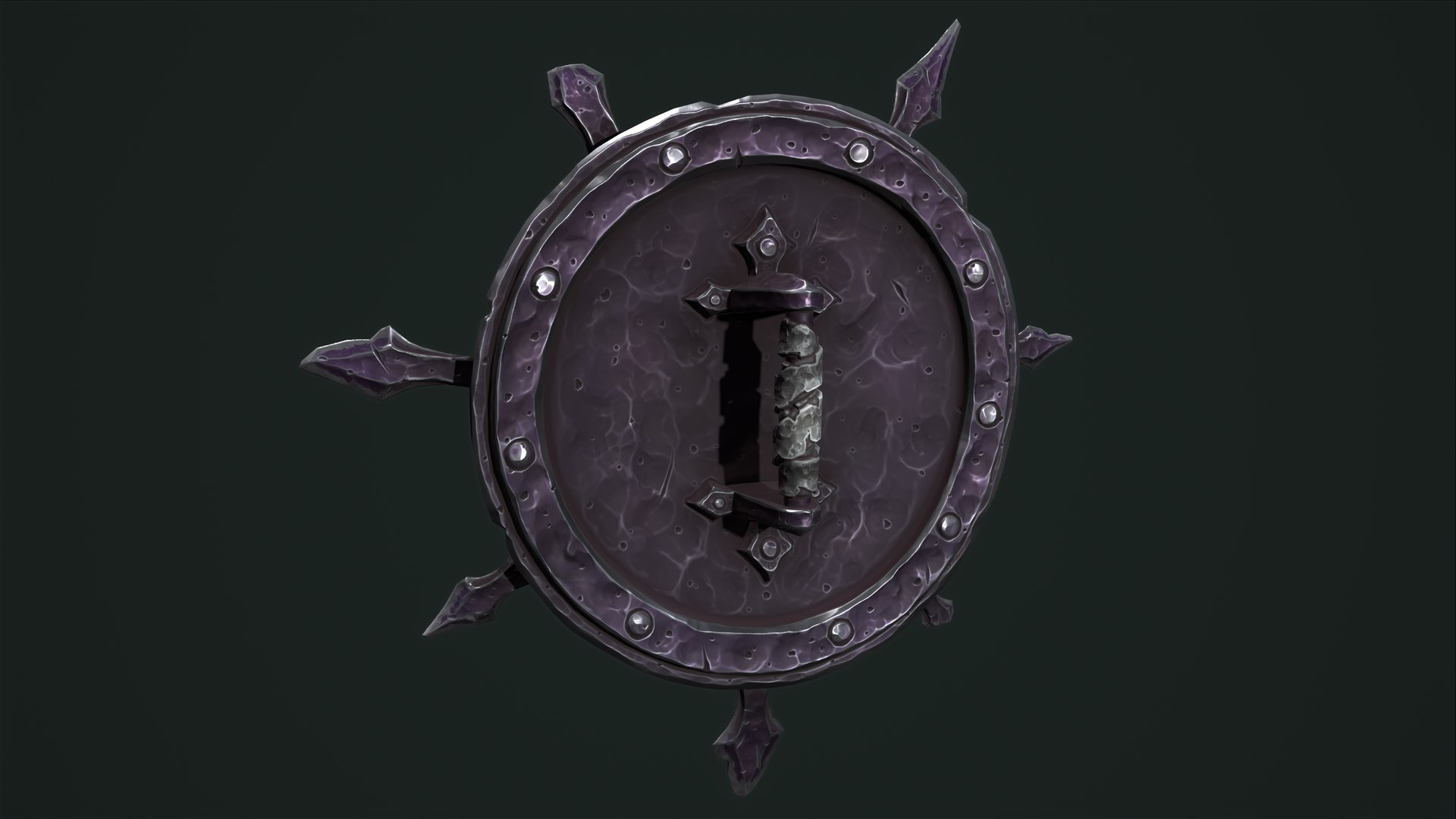 Undead Shield 3D - TurboSquid 1989473