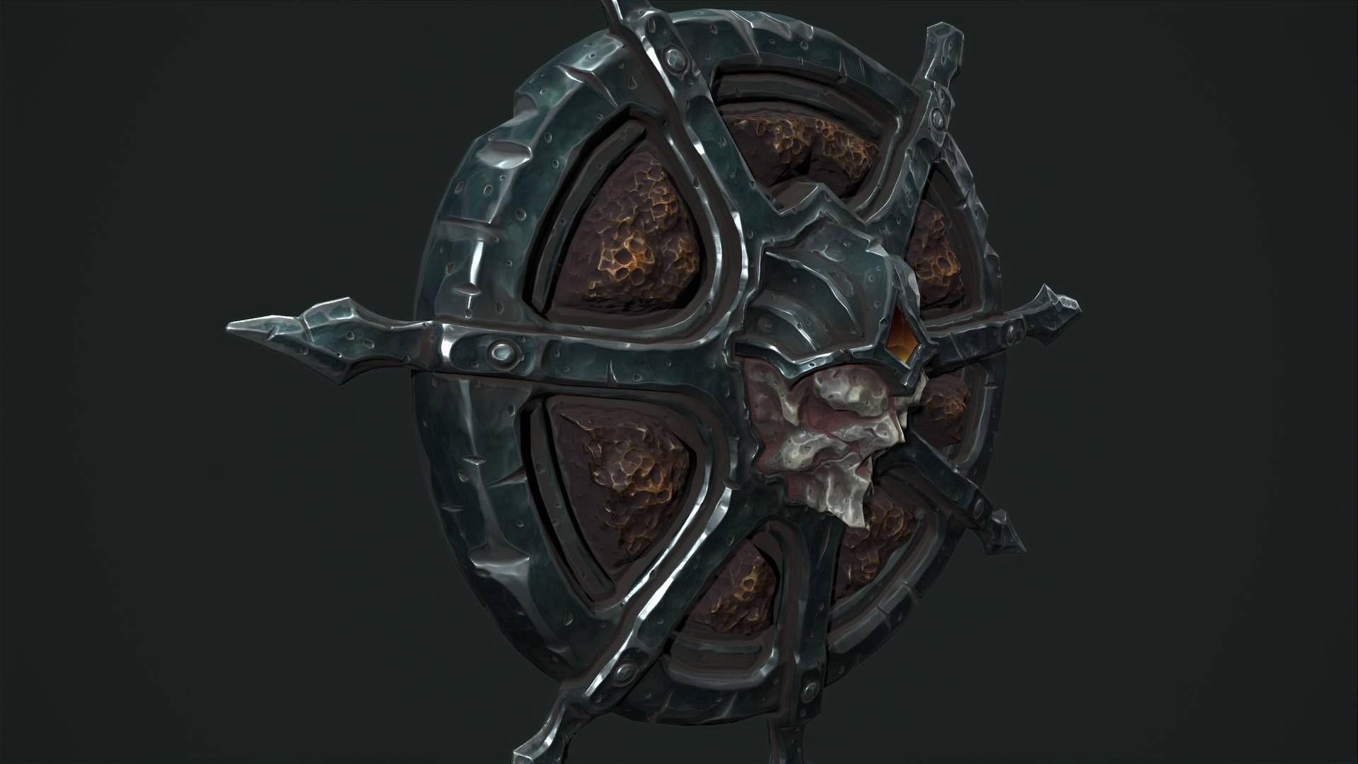 Undead Shield 3D - TurboSquid 1989473