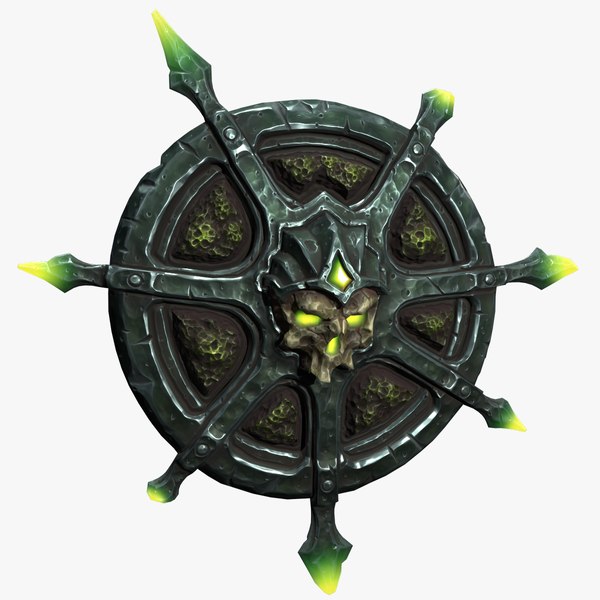 Undead shield 3D 모델 - TurboSquid 1989473