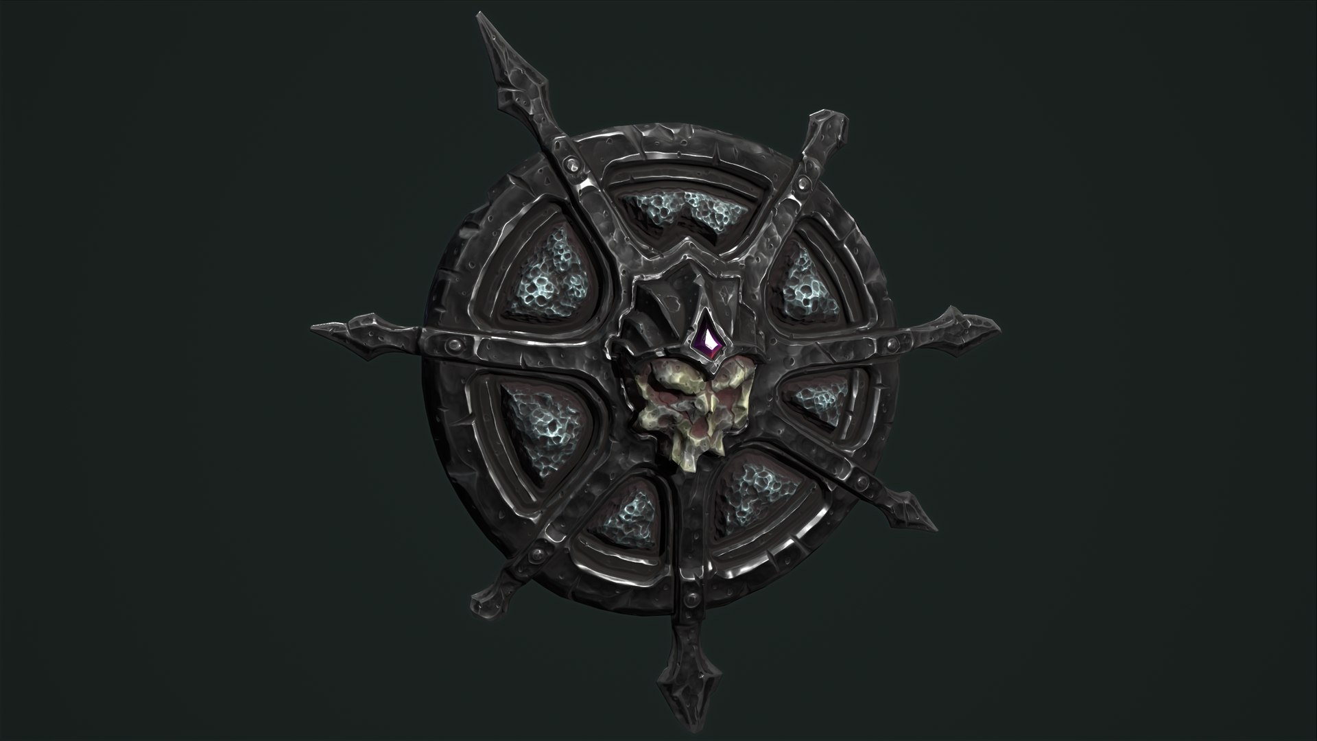 Undead Shield 3D - TurboSquid 1989473